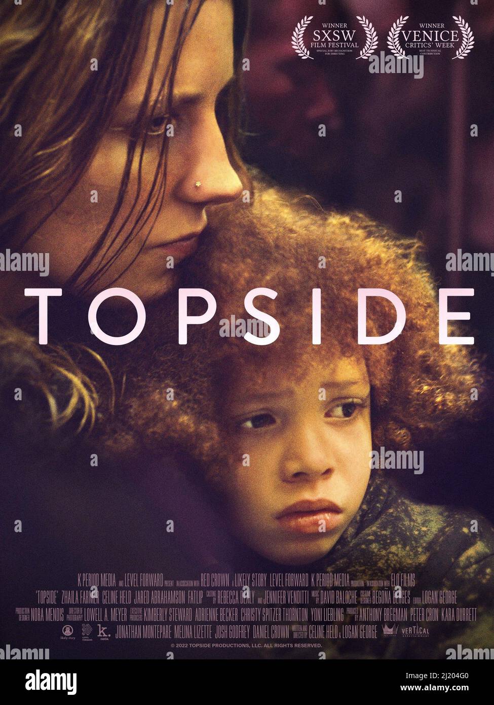 TOPSIDE, poster, from left: Celine Held, Zhalia Farmer, 2020 ...