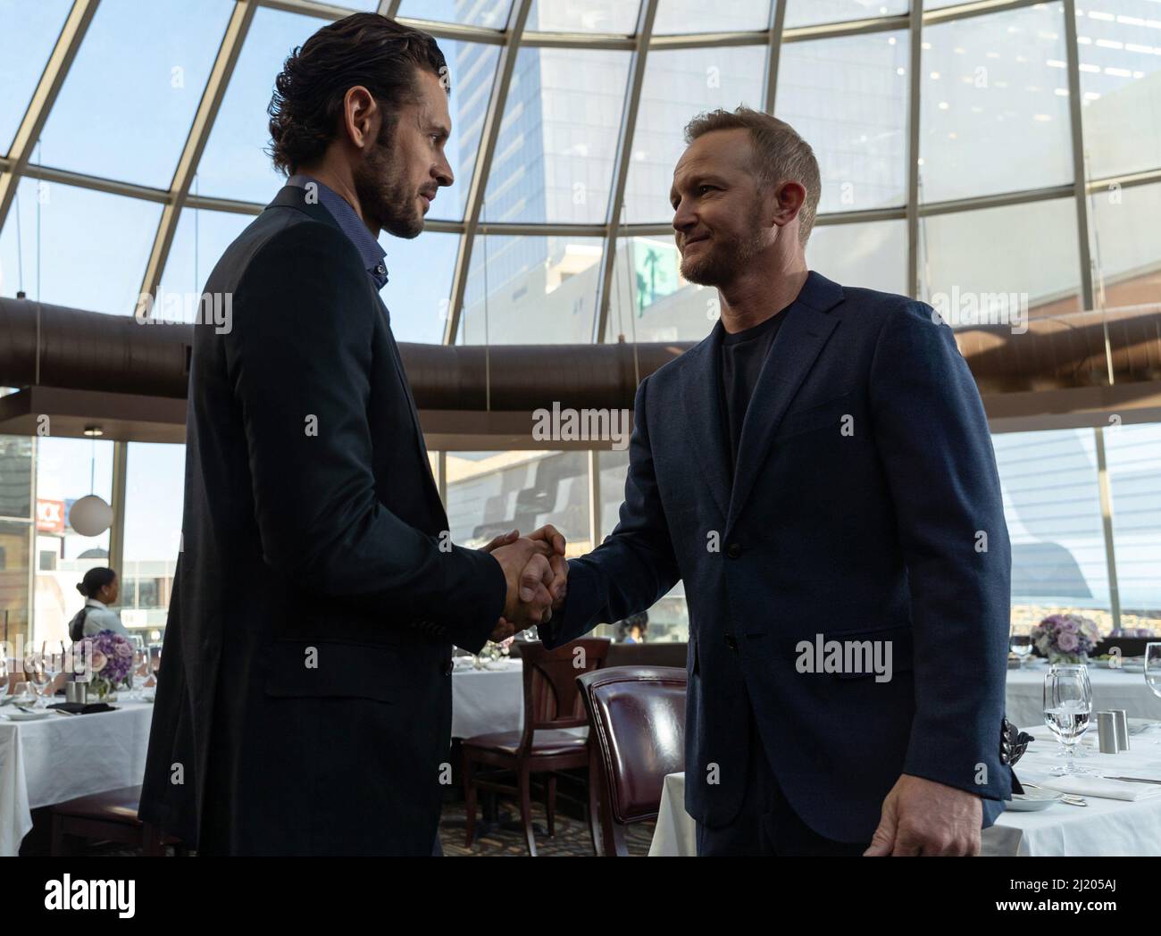 THE CLEANING LADY, from left: Adan Canto, Eric Ladin, The Crown ...