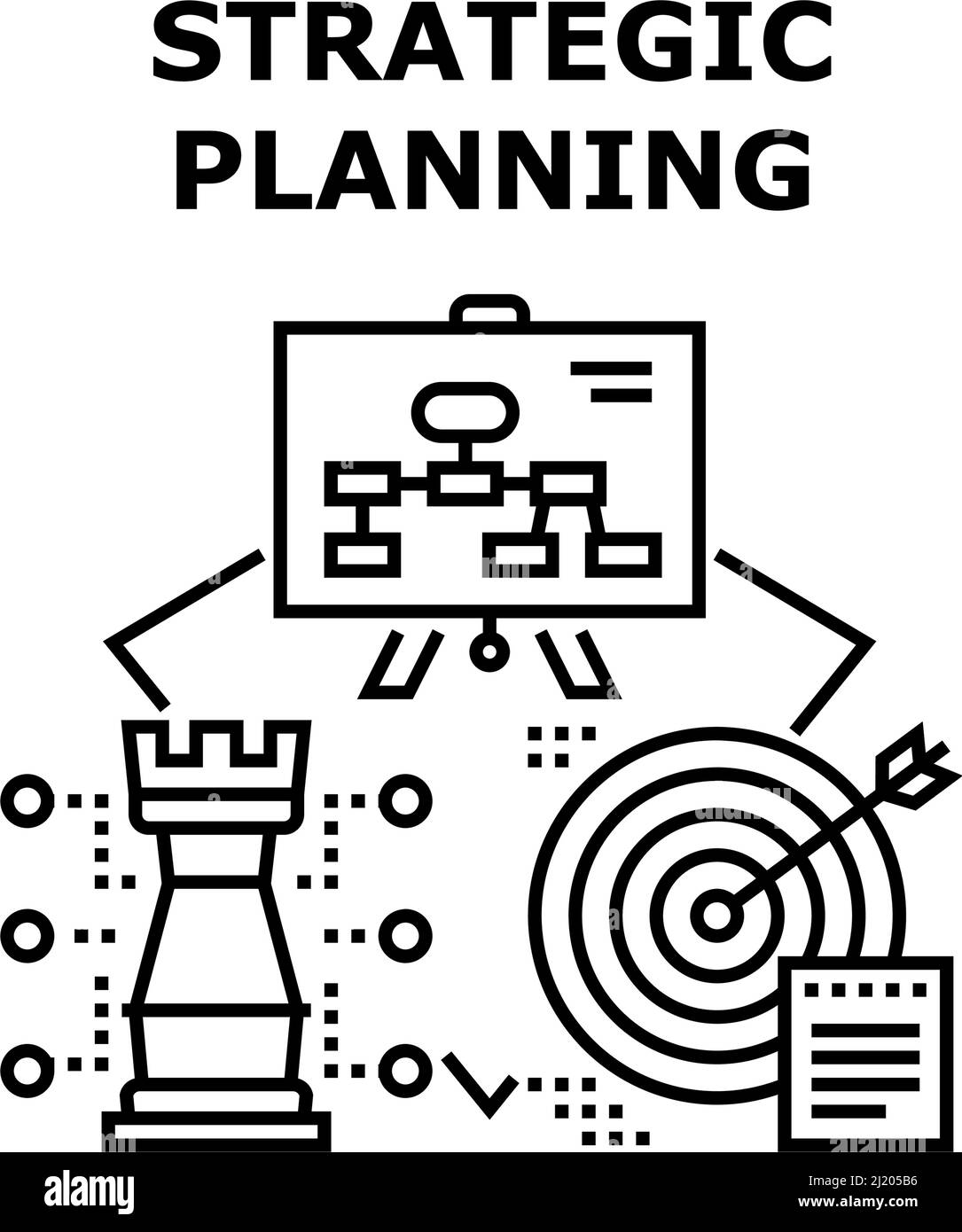 Strategic Planning Vector Concept Illustration Stock Vector Image & Art ...