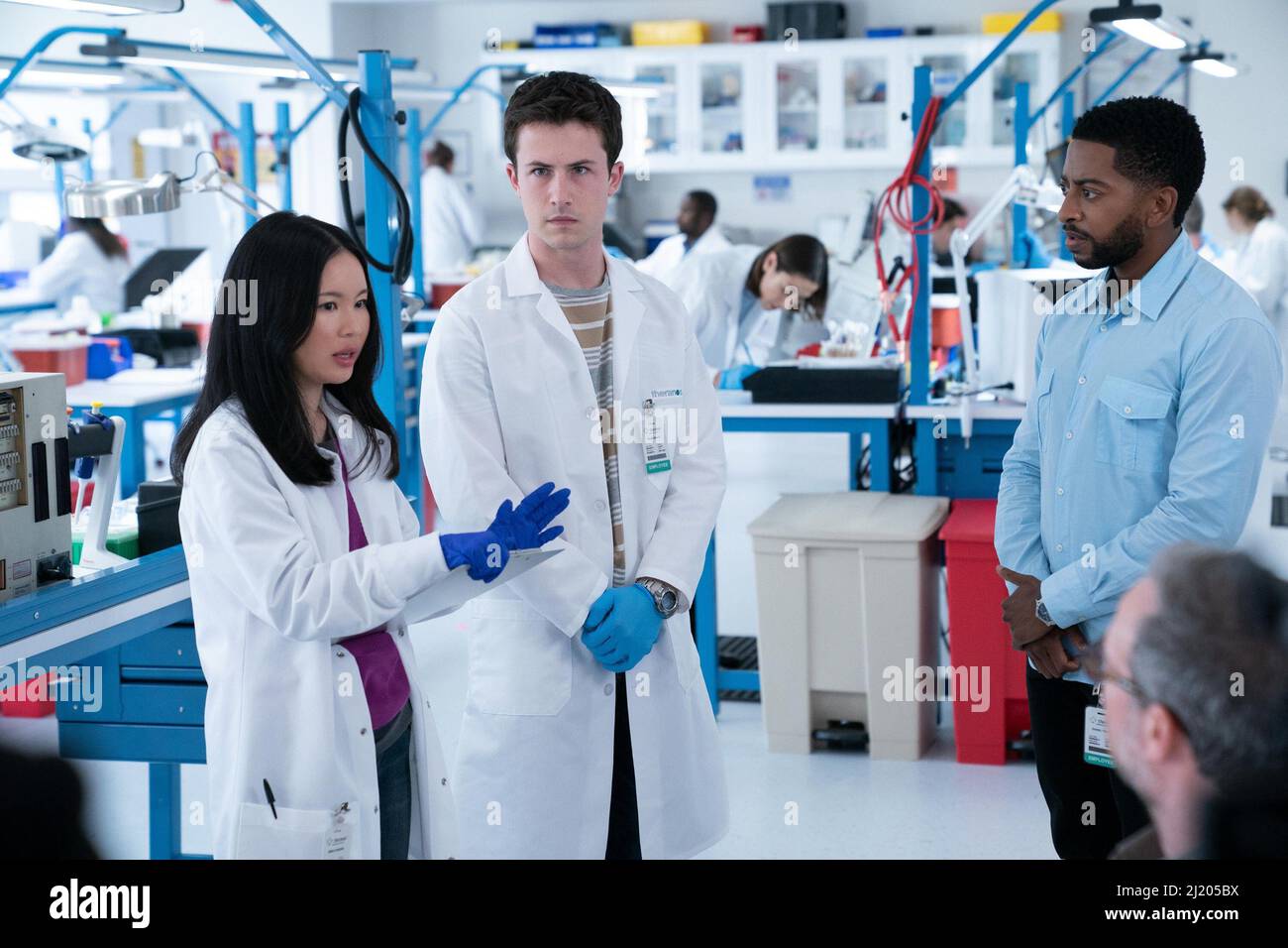 THE DROPOUT, from left: Camryn Mi-young Kim as Erika Cheung, Dylan ...