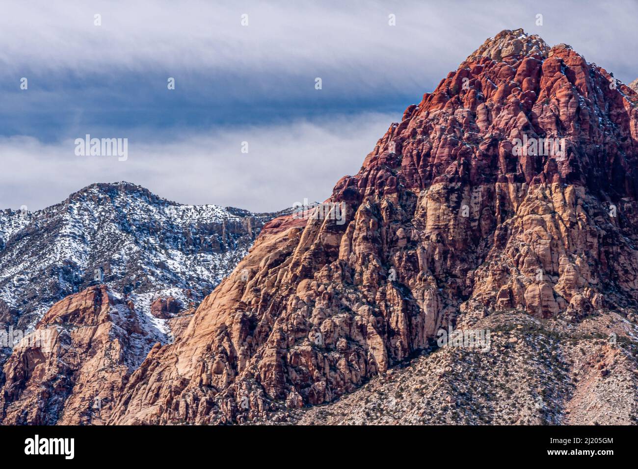 Las Vegas, Nevada, USA - February 23, 2010: Red Rock Canyon ...