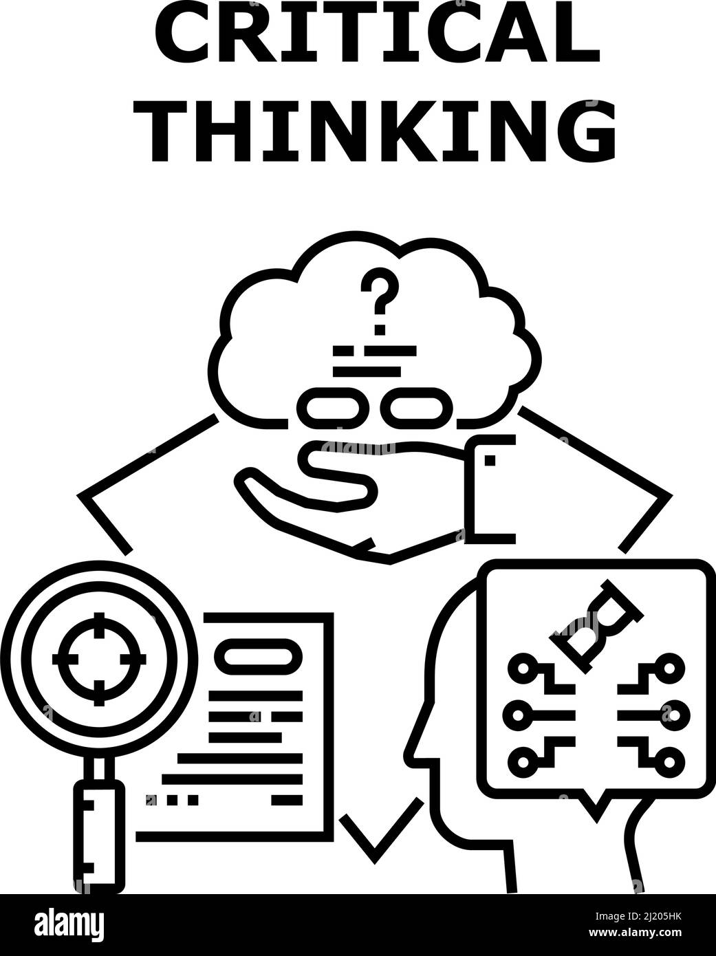 Critical Thinking Vector Concept Illustration Stock Vector Image & Art ... Critical Thinking Vector Concept Illustration Stock Vector Image & Art ...