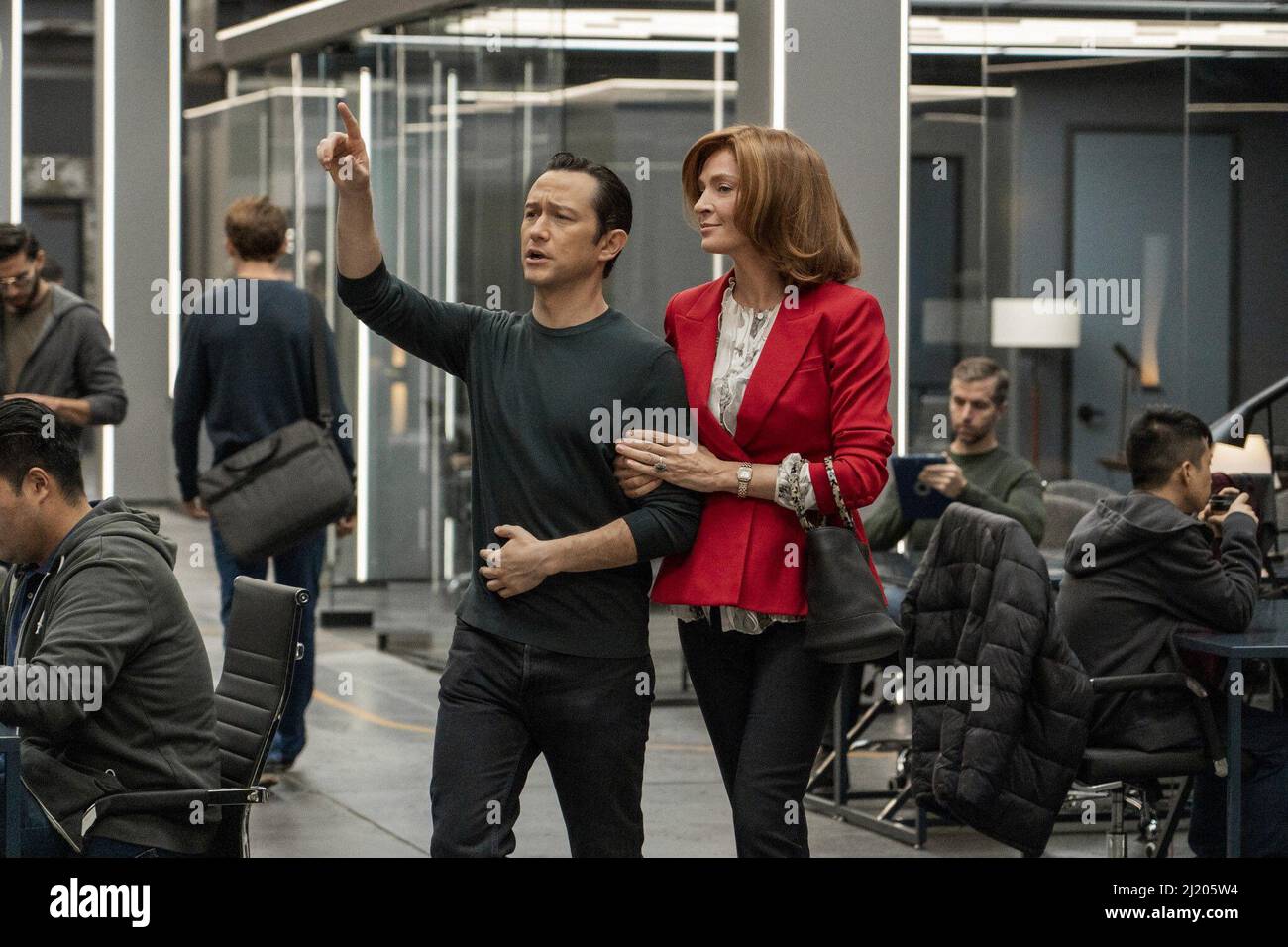 SUPER PUMPED: THE BATTLE FOR UBER, from left: Joseph Gordon-Levitt as ...