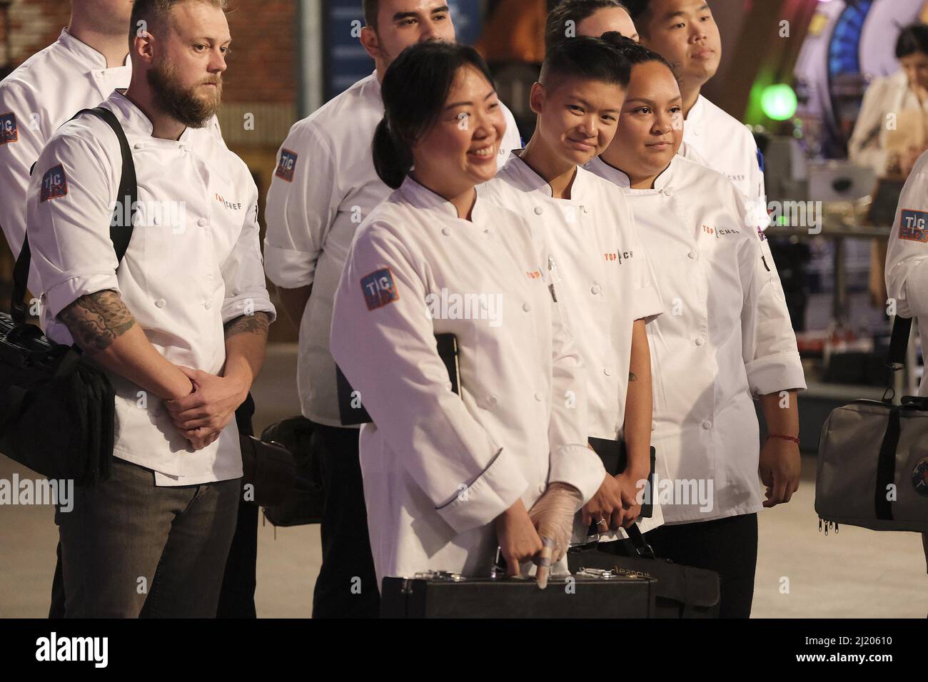 TOP CHEF, from left: contestant chefs Luke Kolpin, Robert Hernandez ...