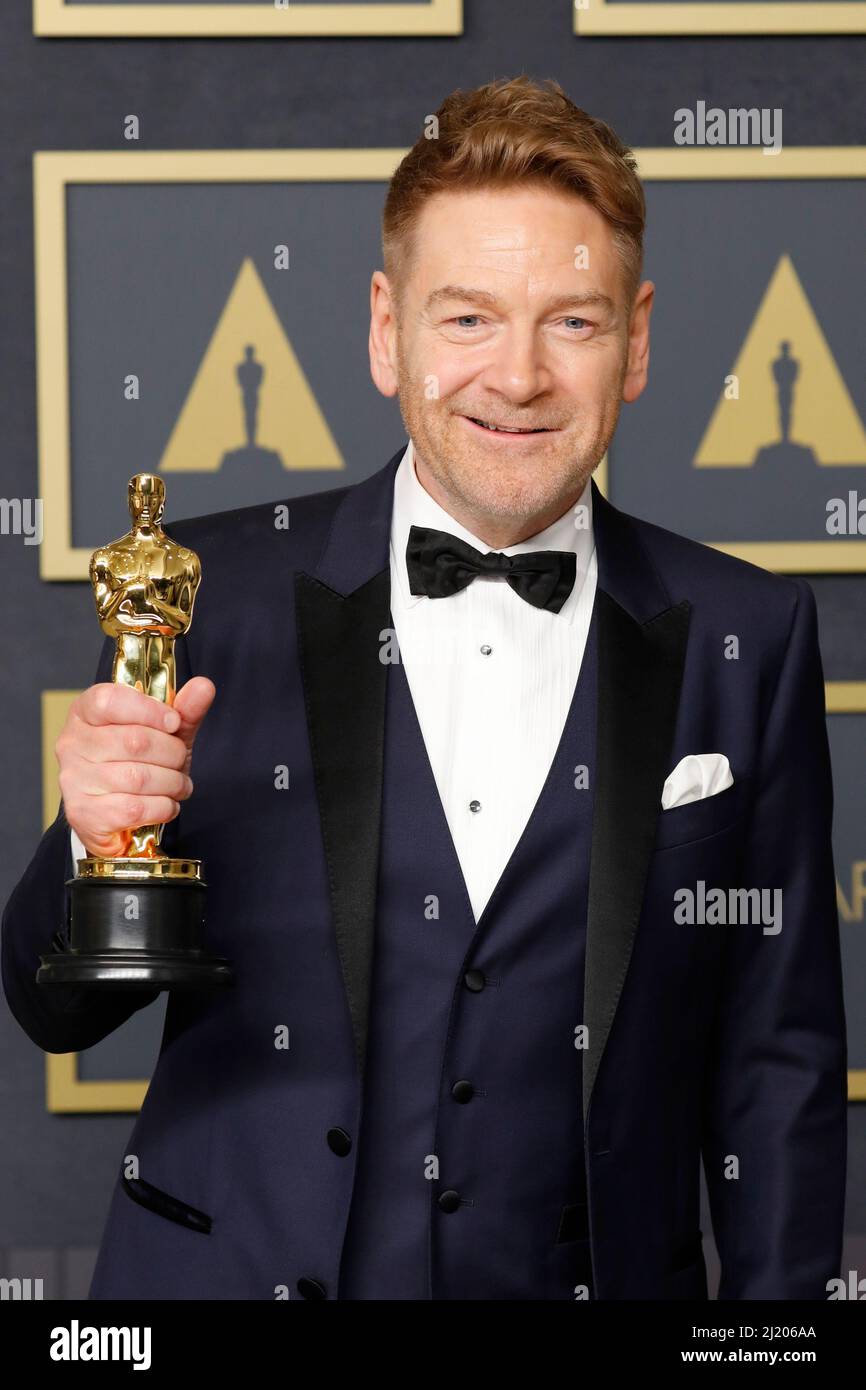 LOS ANGELES - MAR 27: Kenneth Branagh at the 94th Academy Awards at ...