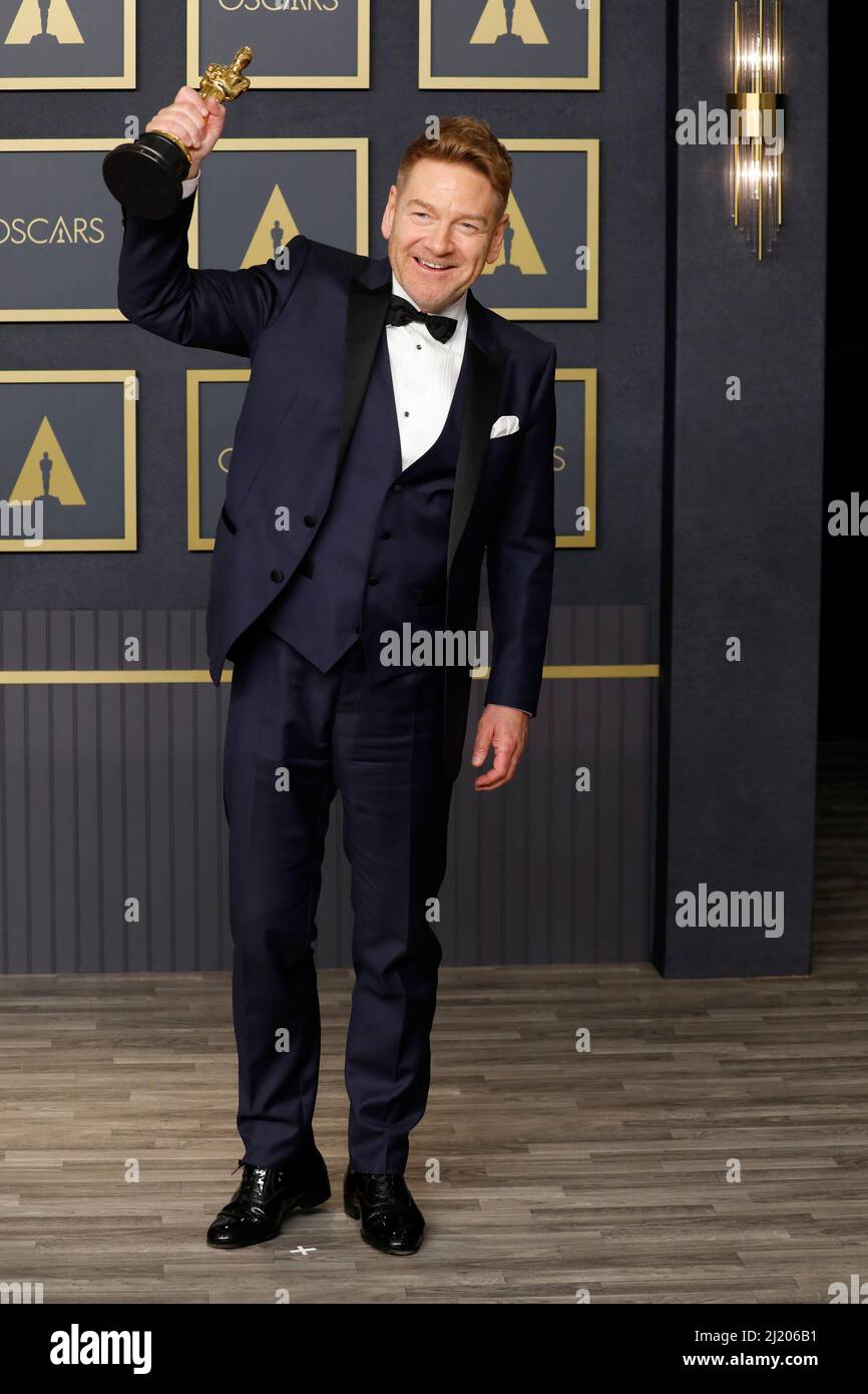 LOS ANGELES - MAR 27: Kenneth Branagh at the 94th Academy Awards at ...