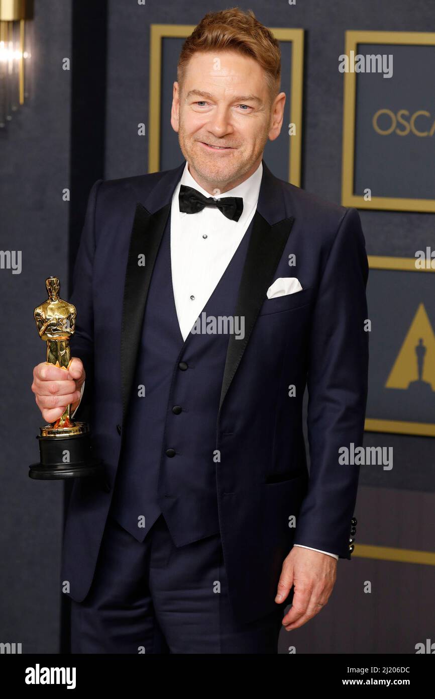 LOS ANGELES - MAR 27: Kenneth Branagh at the 94th Academy Awards at ...