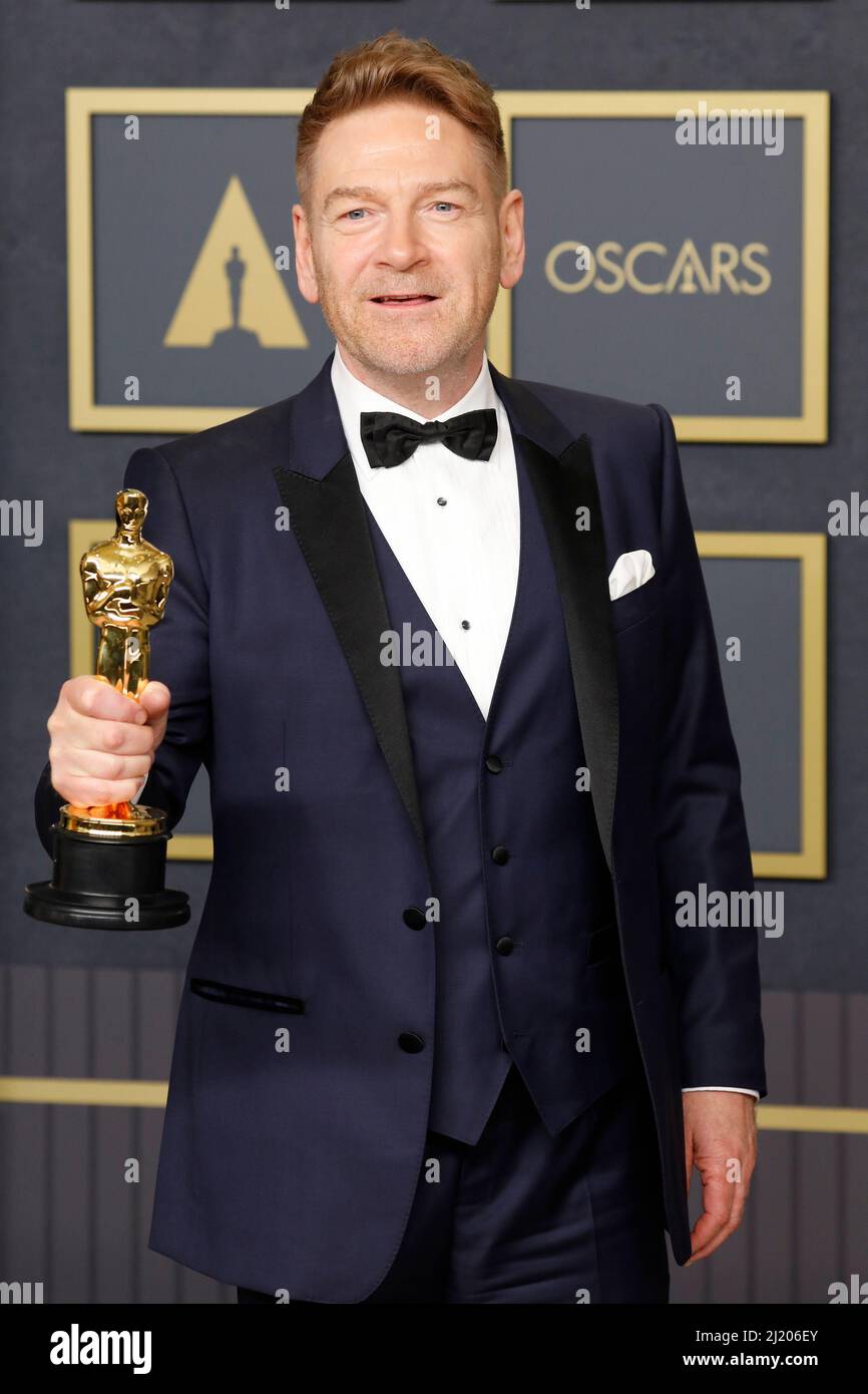 LOS ANGELES - MAR 27: Kenneth Branagh at the 94th Academy Awards at ...