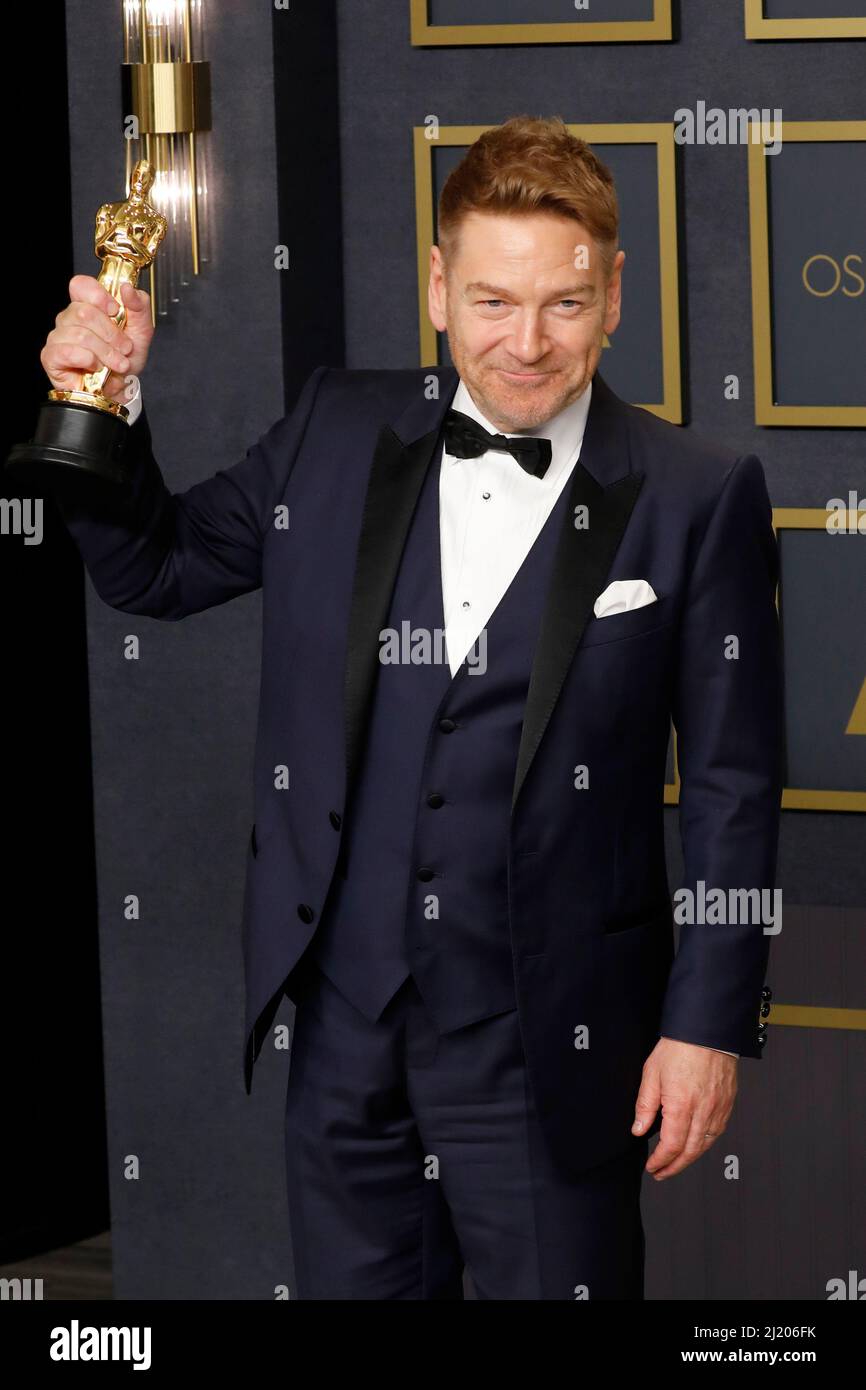 LOS ANGELES - MAR 27: Kenneth Branagh at the 94th Academy Awards at ...