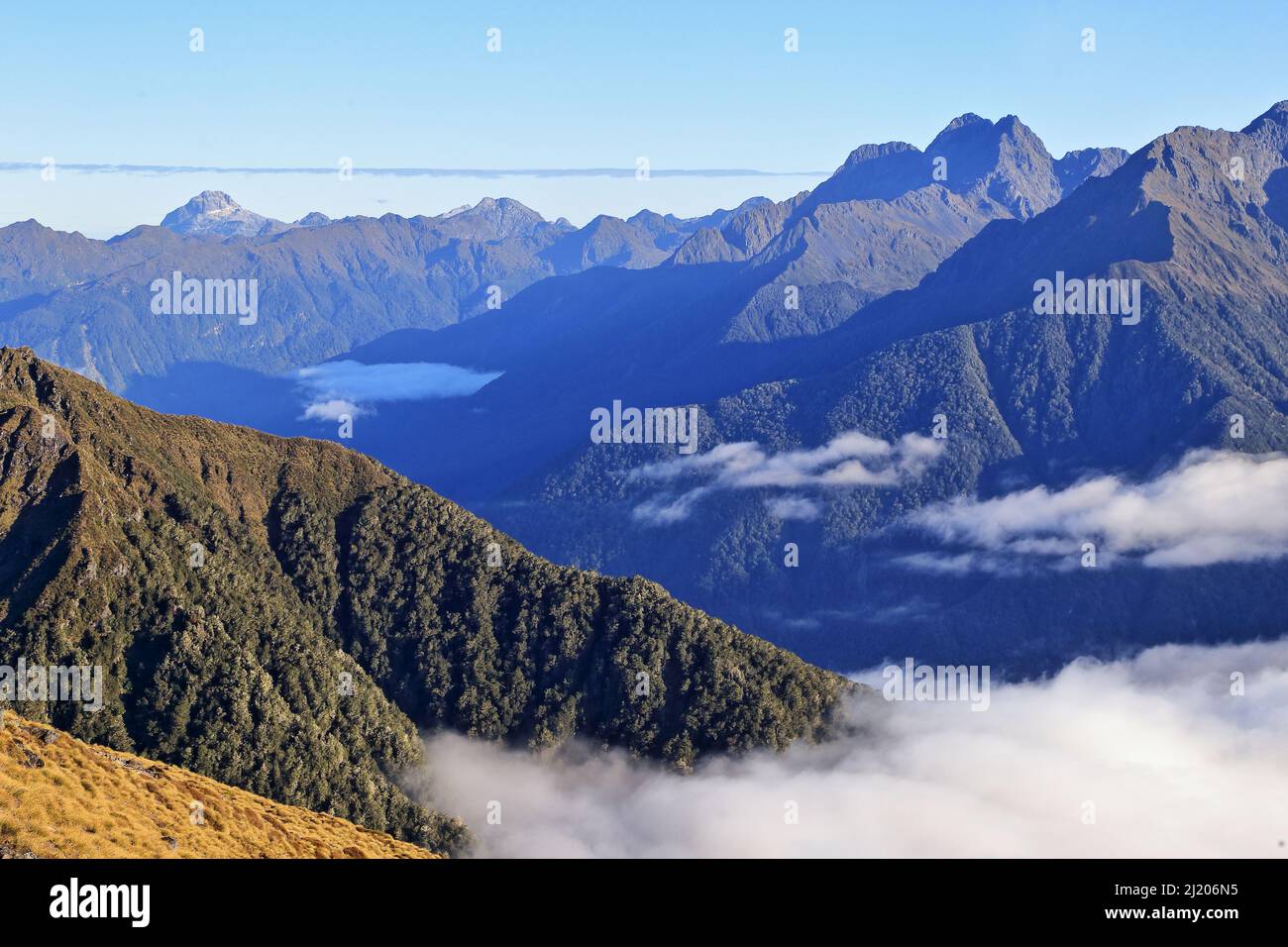 Kepler Track Fiordland New Zealand Stock Photo - Alamy