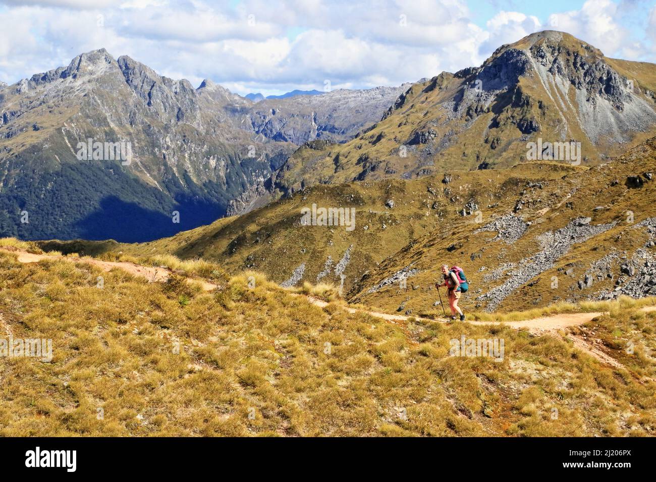 Kepler Track Fiordland New Zealand Stock Photo - Alamy