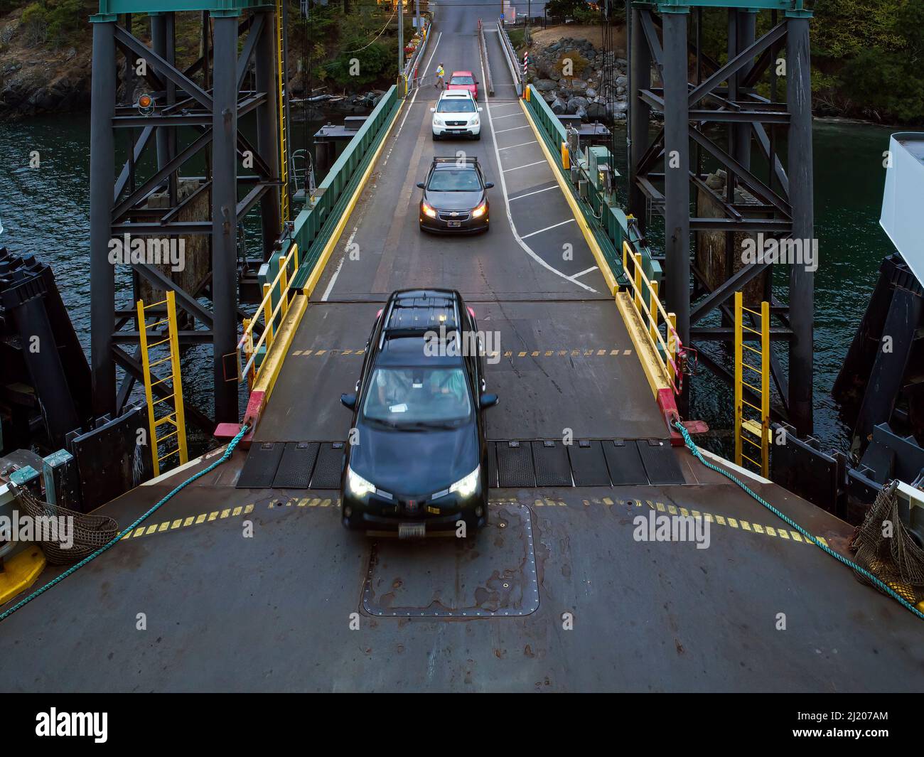 Lopez island ferry terminal hi-res stock photography and images - Alamy
