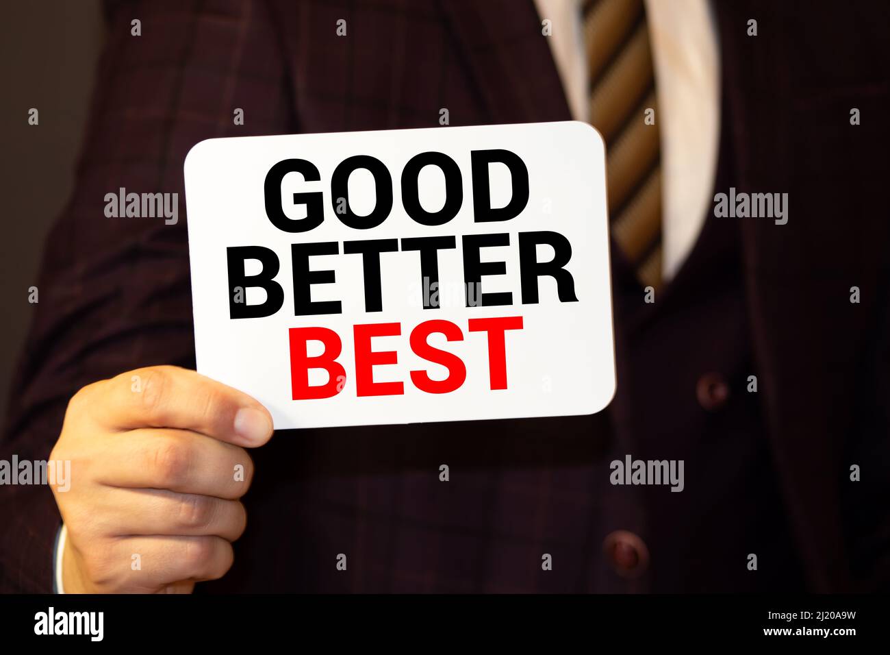 Good better best hi-res stock photography and images - Alamy