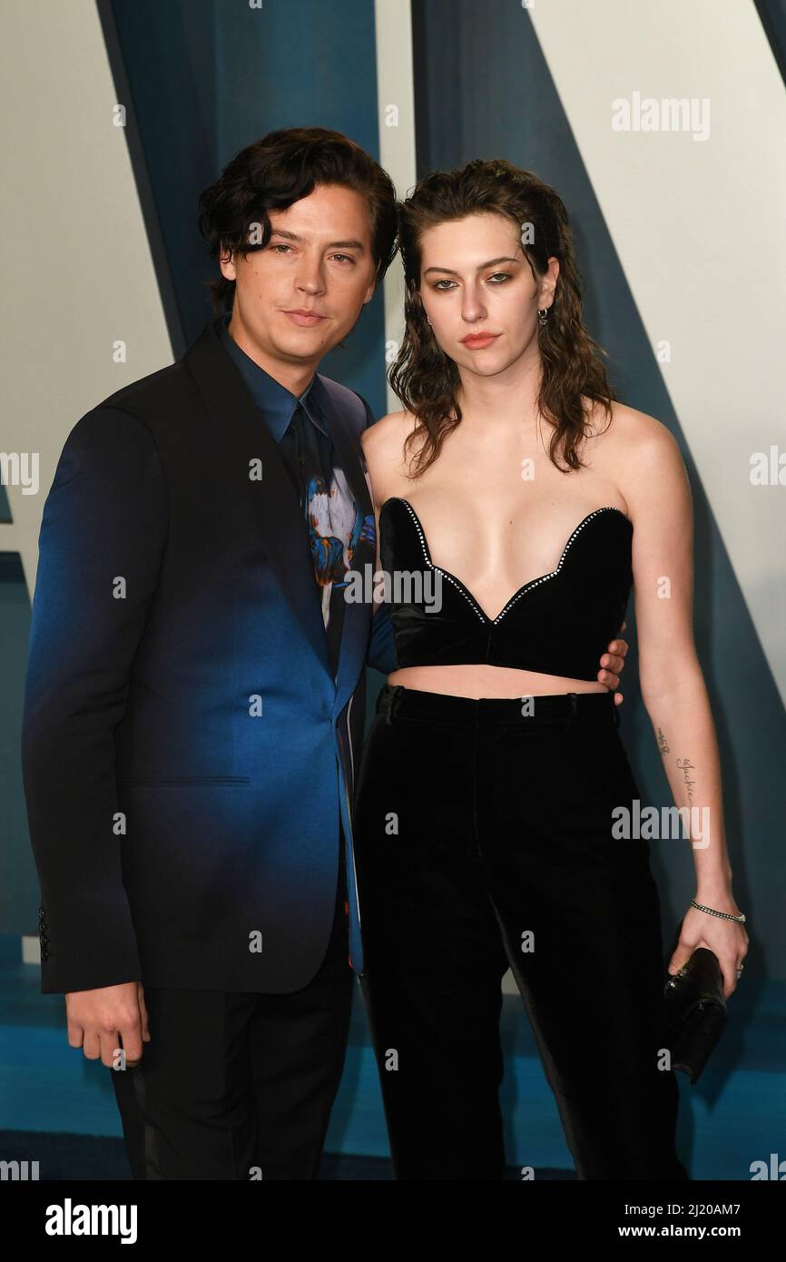 Beverly Hills, USA. 27th Mar, 2022. Cole Sprouse and King Princess ...