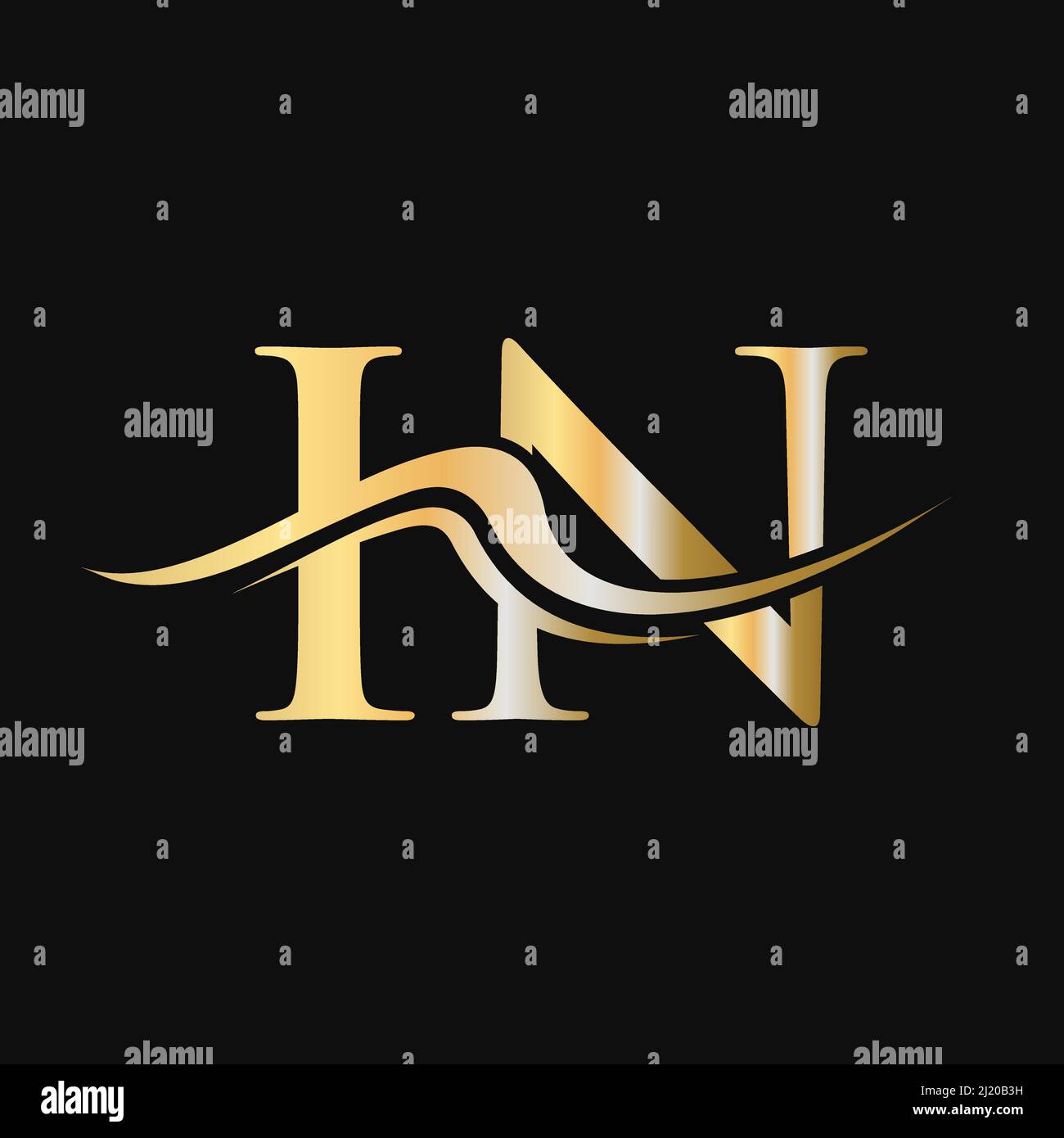 Letter in logo Stock Vector Images - Alamy