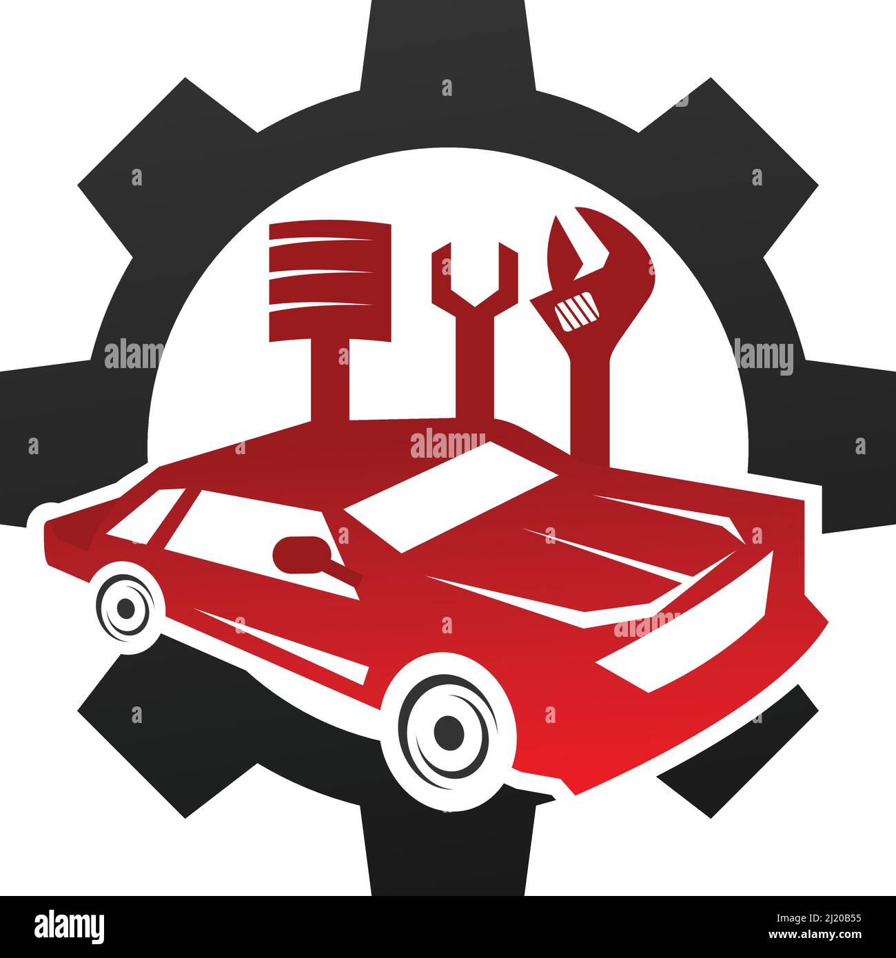 Auto repair branding Stock Vector Images - Alamy