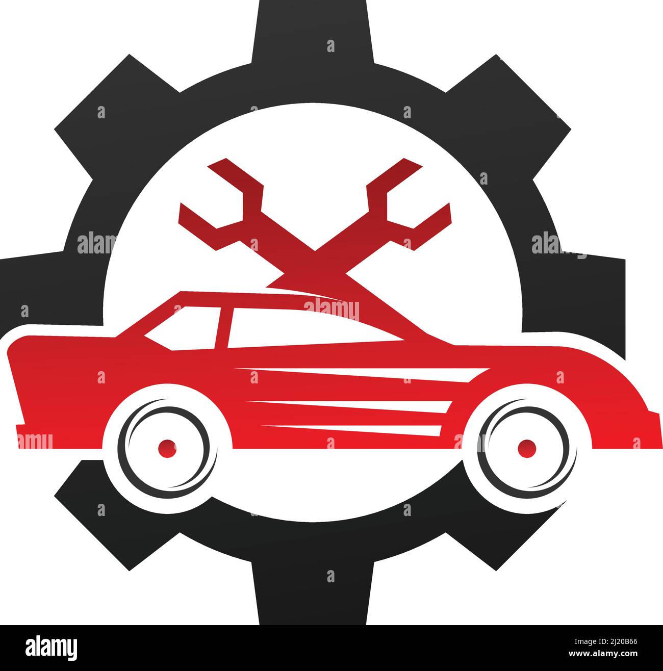 auto repair logo Icon Illustration Brand Identity Stock Vector Image ...