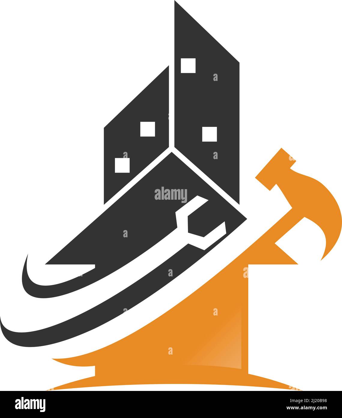 home building service repair logo Icon Illustration Brand Identity ...