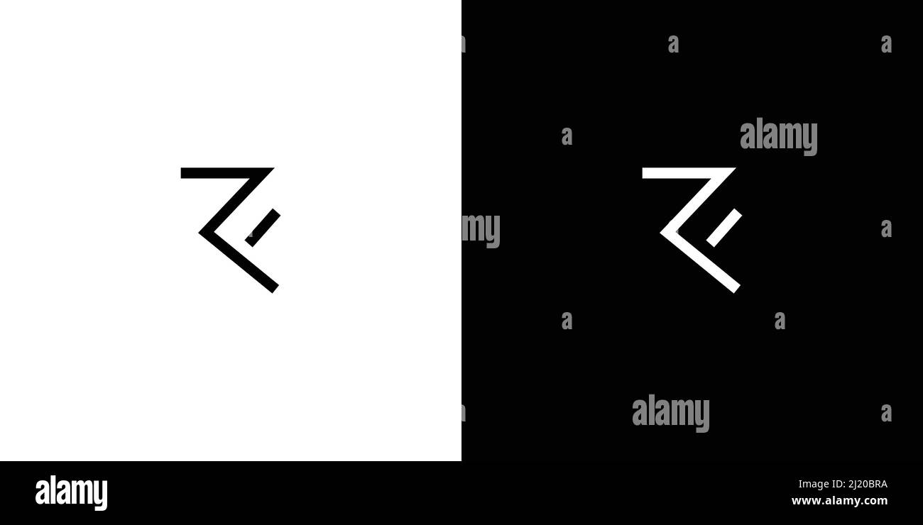 Unique and Modern letter RF initials logo design Stock Vector Image ...