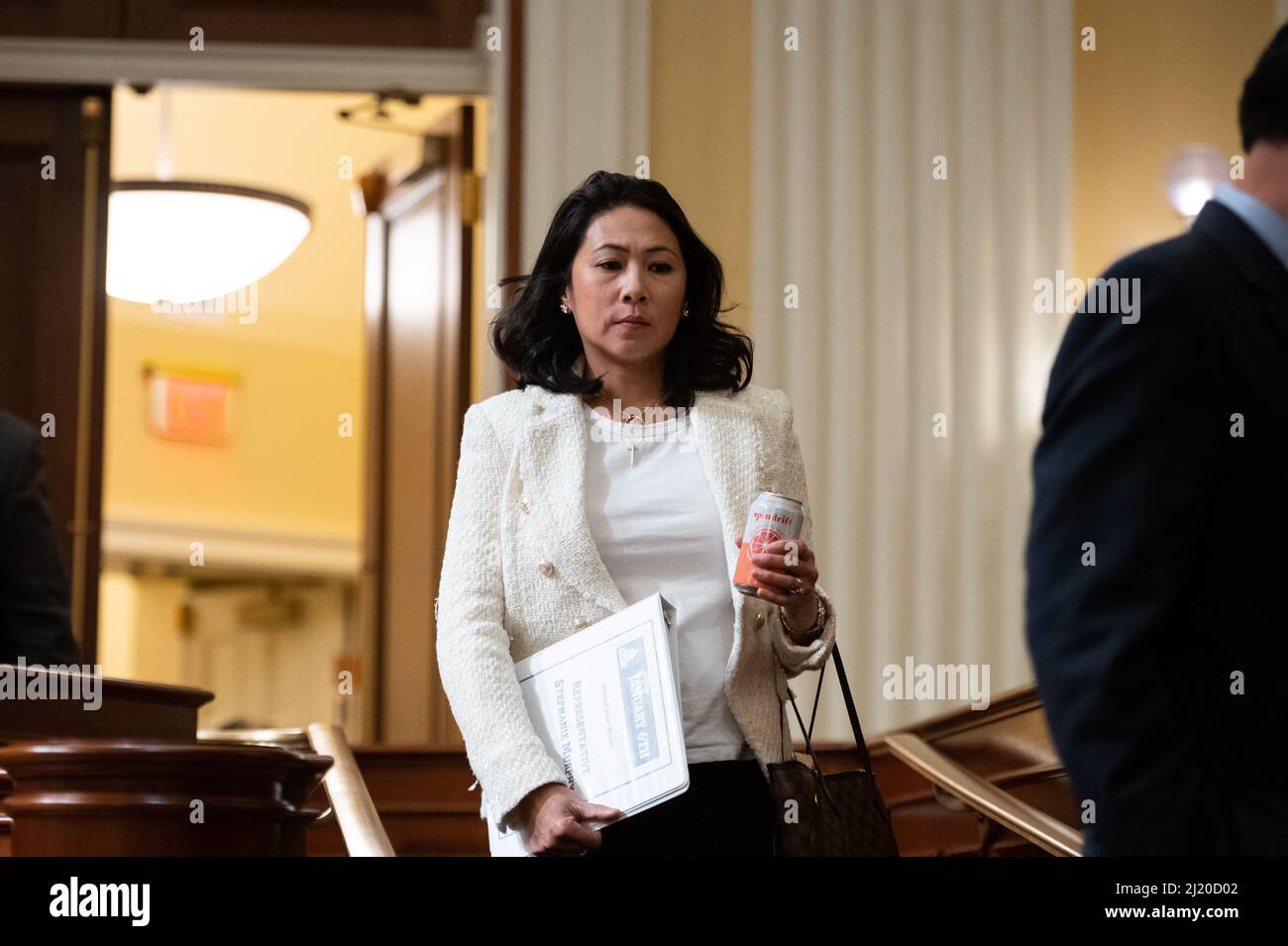 Representative Stephanie Murphy (D-FL) departs a House Select Committee ...