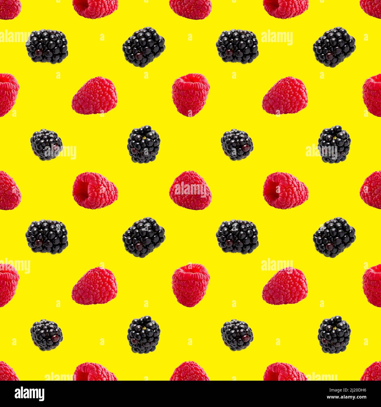 Seamless pattern with raspberry and bramble. pattern for package design ...