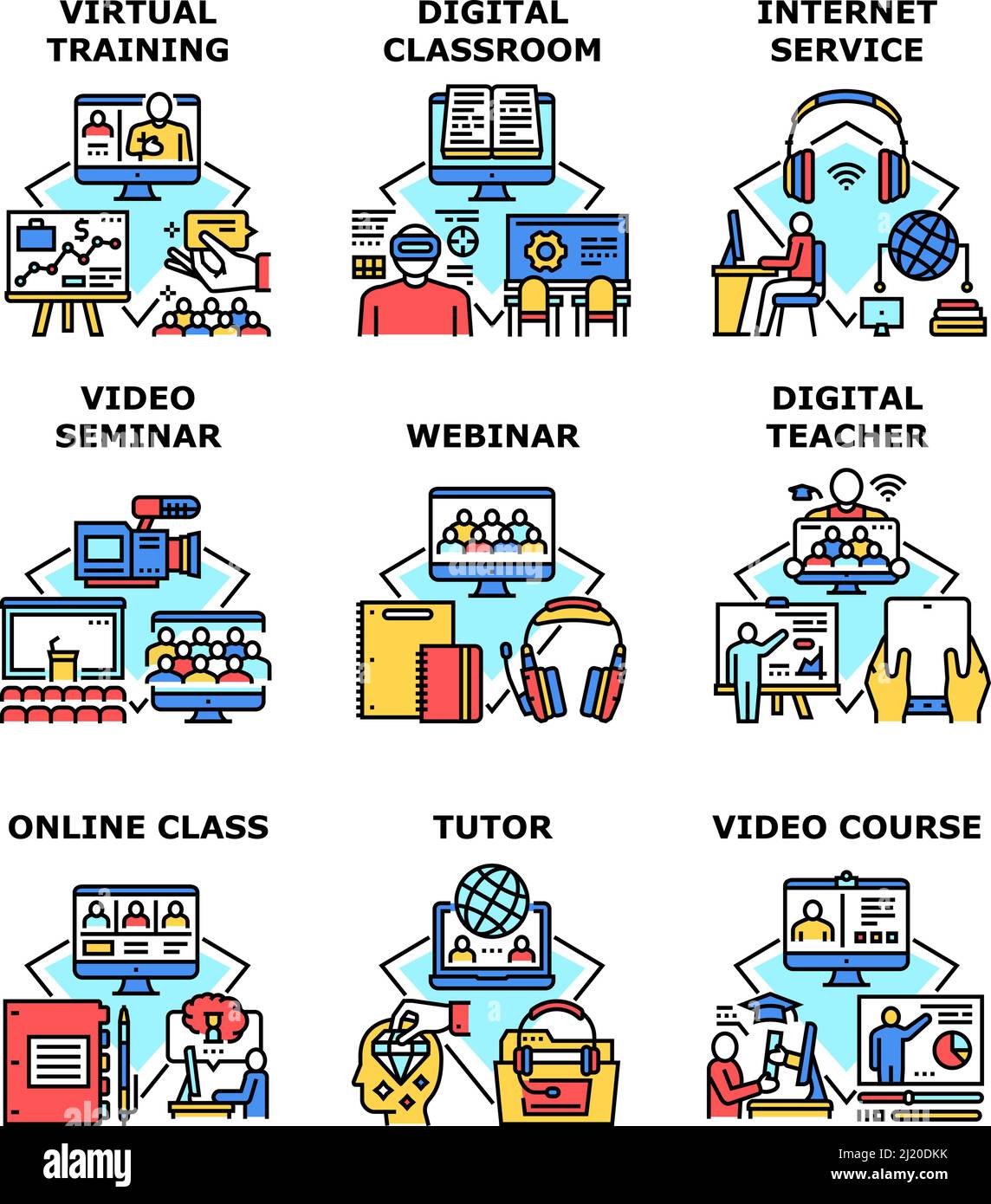 Virtual set audience hi-res stock photography and images - Alamy