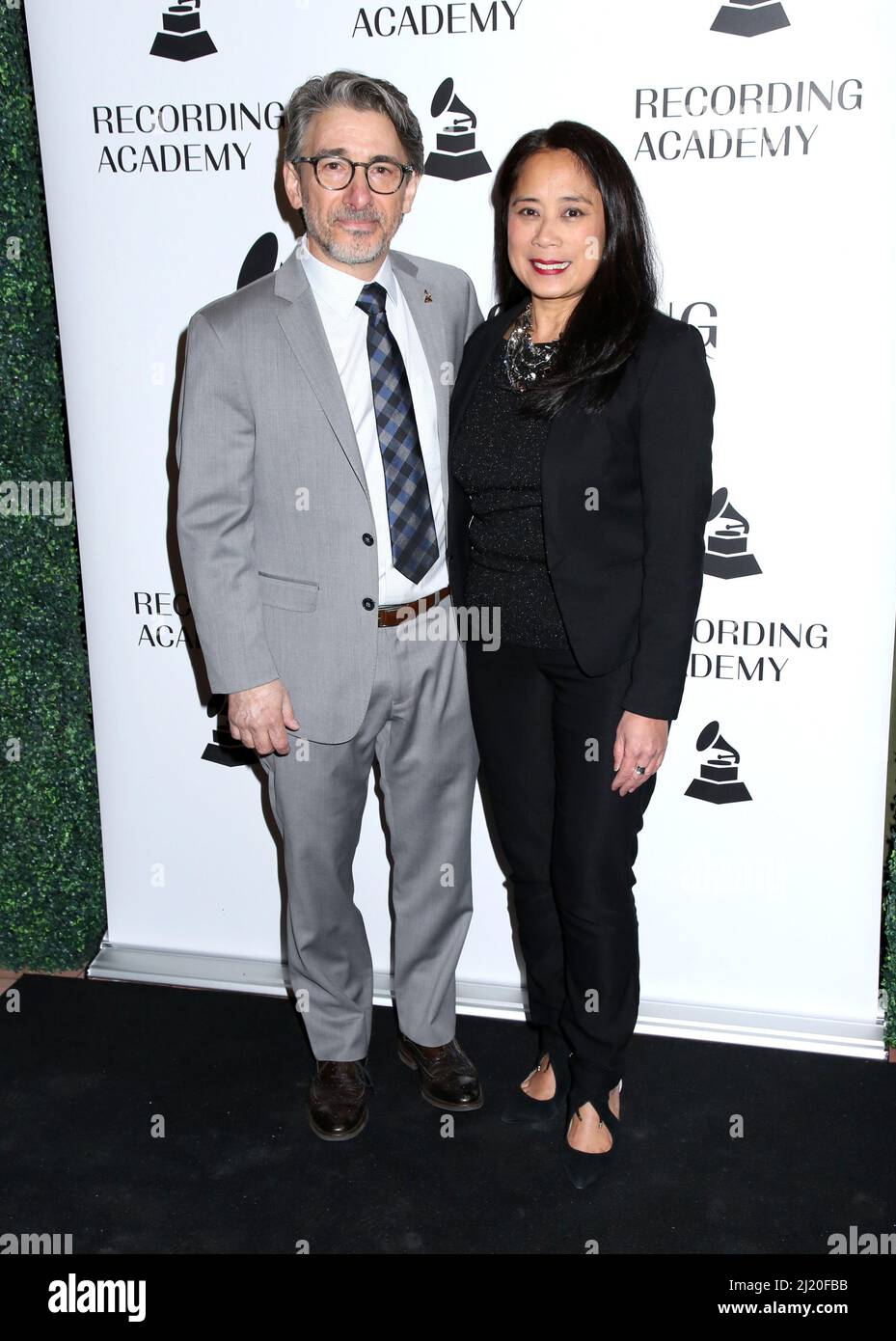 New York City, USA. 28th Mar, 2022. Nick Cucci and Anne del Castillo ...