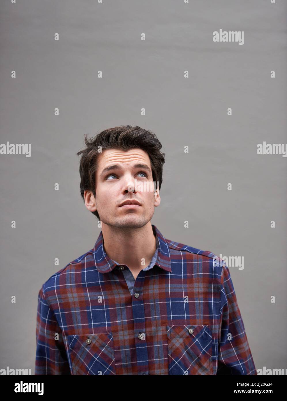 Cool man looking sky hi-res stock photography and images - Alamy