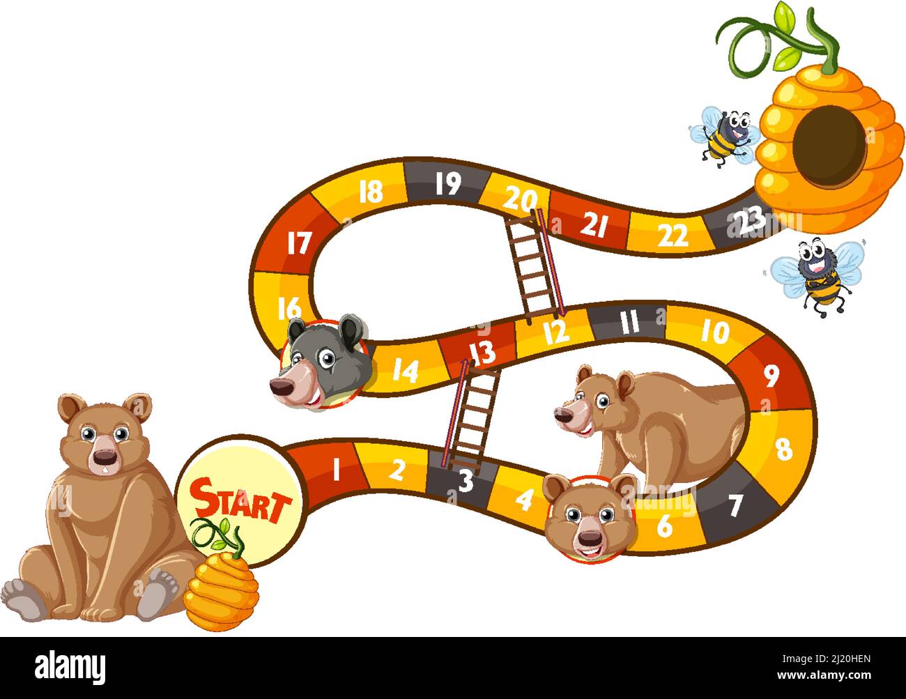 Animals maze game Cut Out Stock Images & Pictures - Alamy