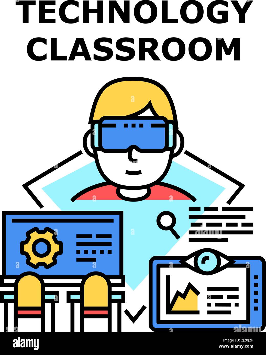 Technology In The Classroom Clipart