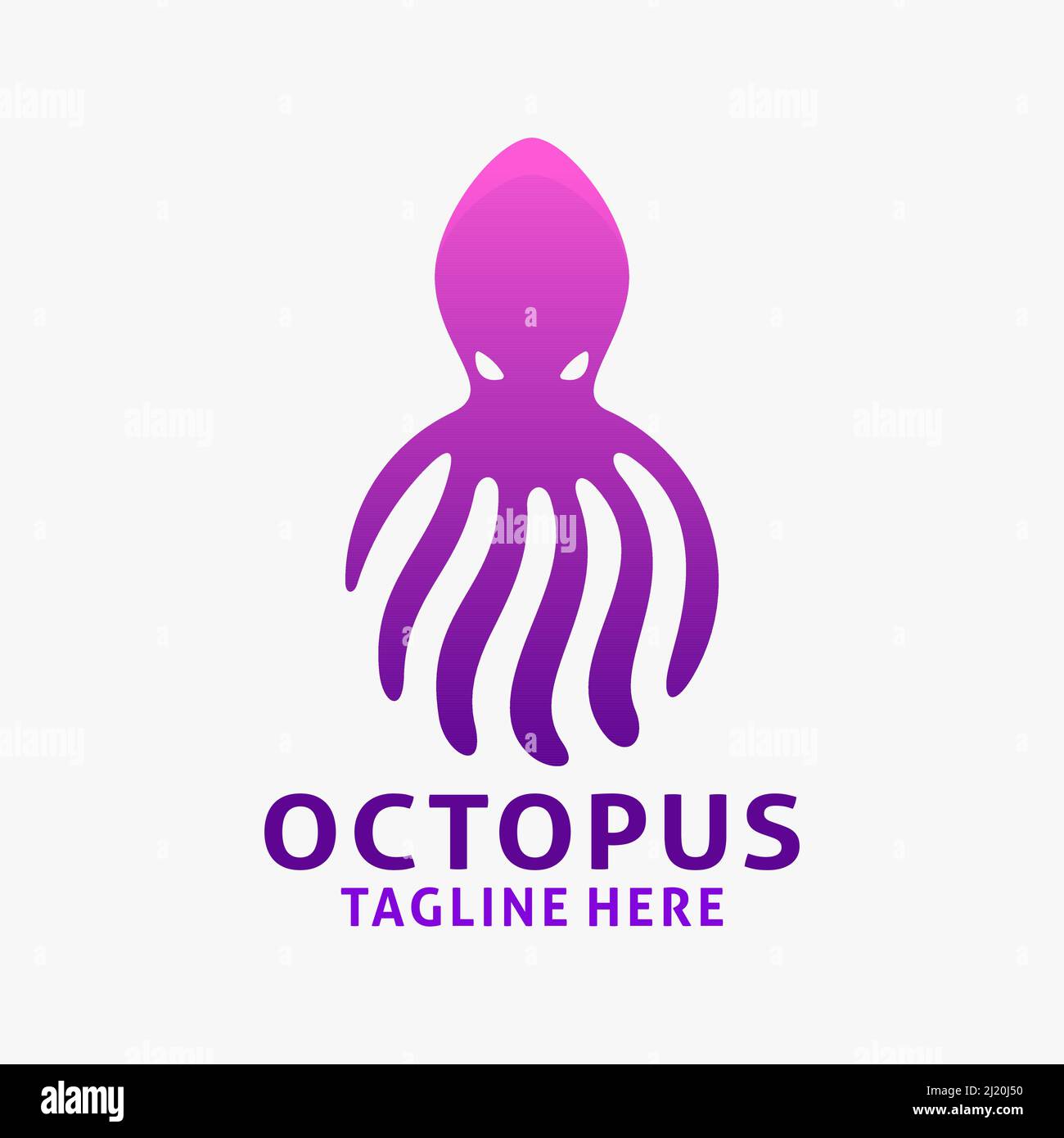 Squid octopus logo design inspiration Stock Vector Image & Art - Alamy