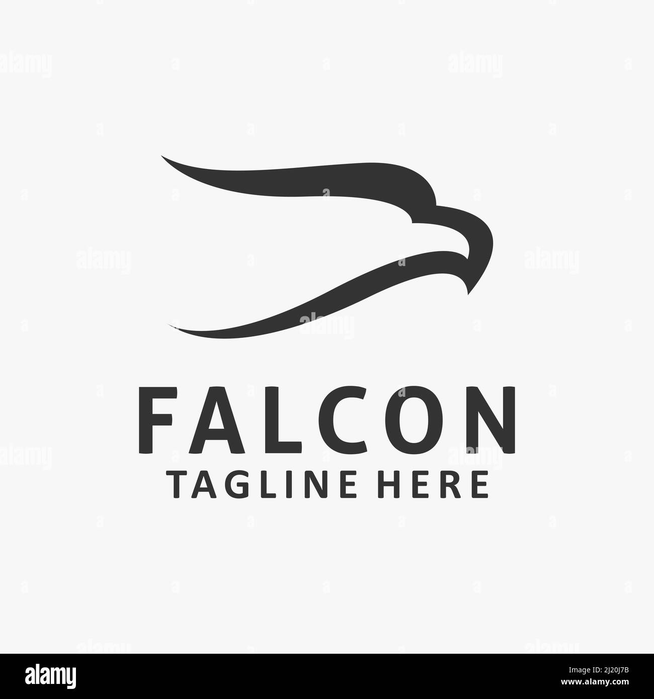 Falcon head Cut Out Stock Images & Pictures - Alamy