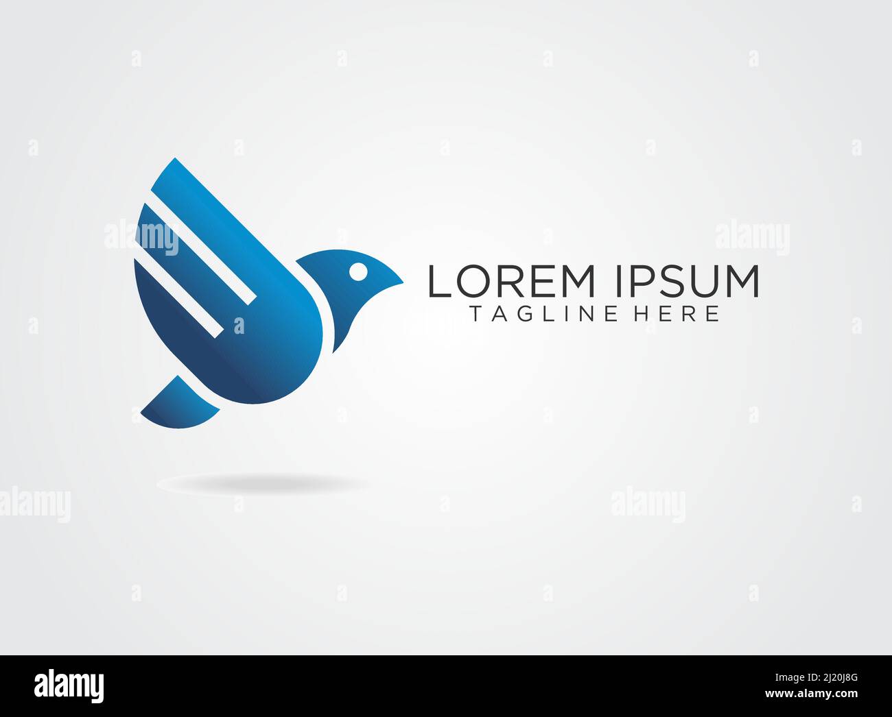 Flying bird logo design Stock Vector Image & Art - Alamy