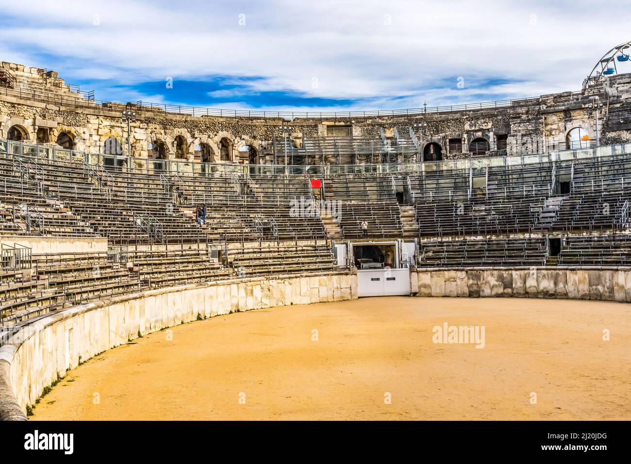 Ancient Classical Roman Amphitheatre Arena Floor Seats Ferris Wheel ...