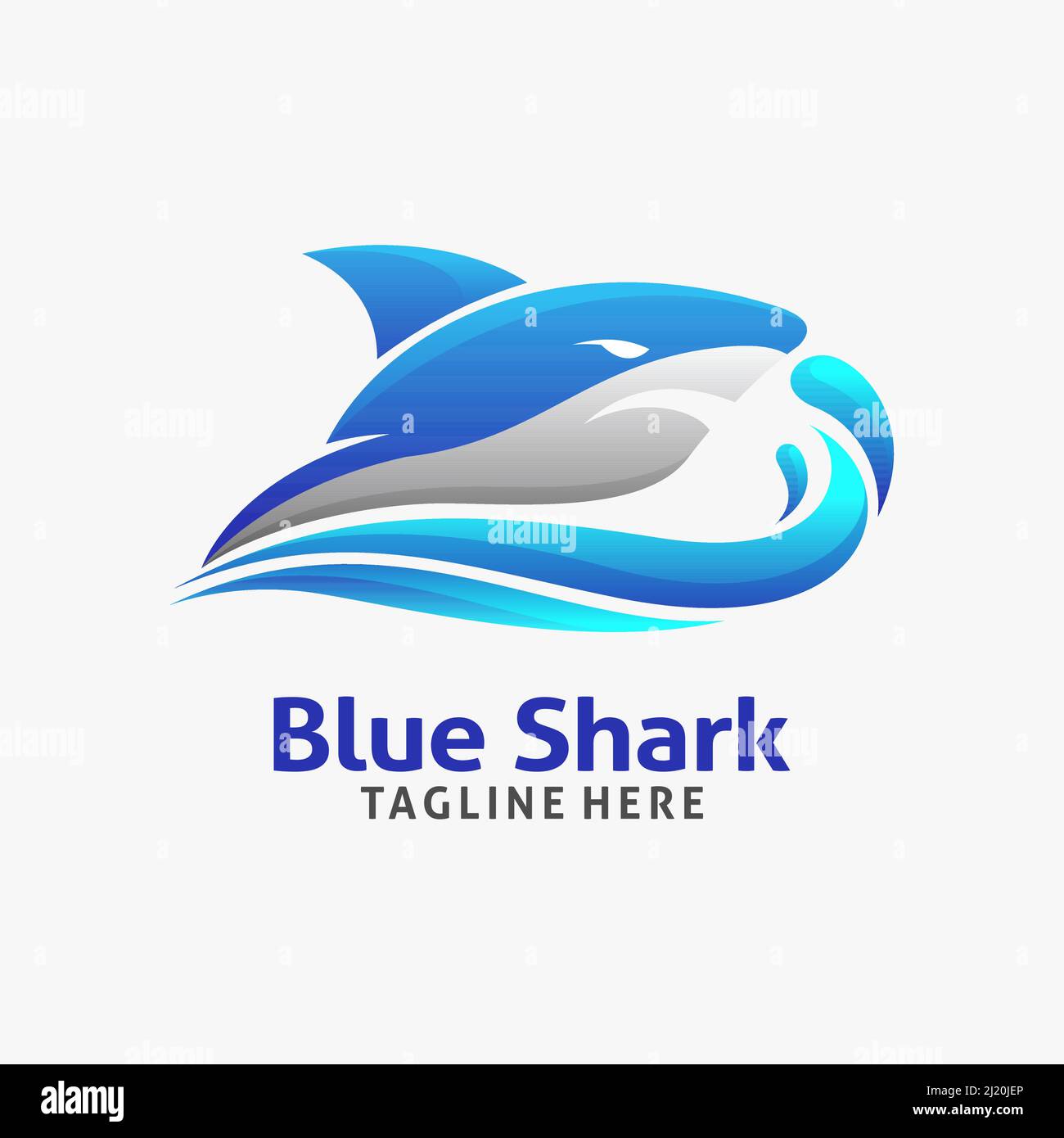Shark logo ideas hi-res stock photography and images - Alamy