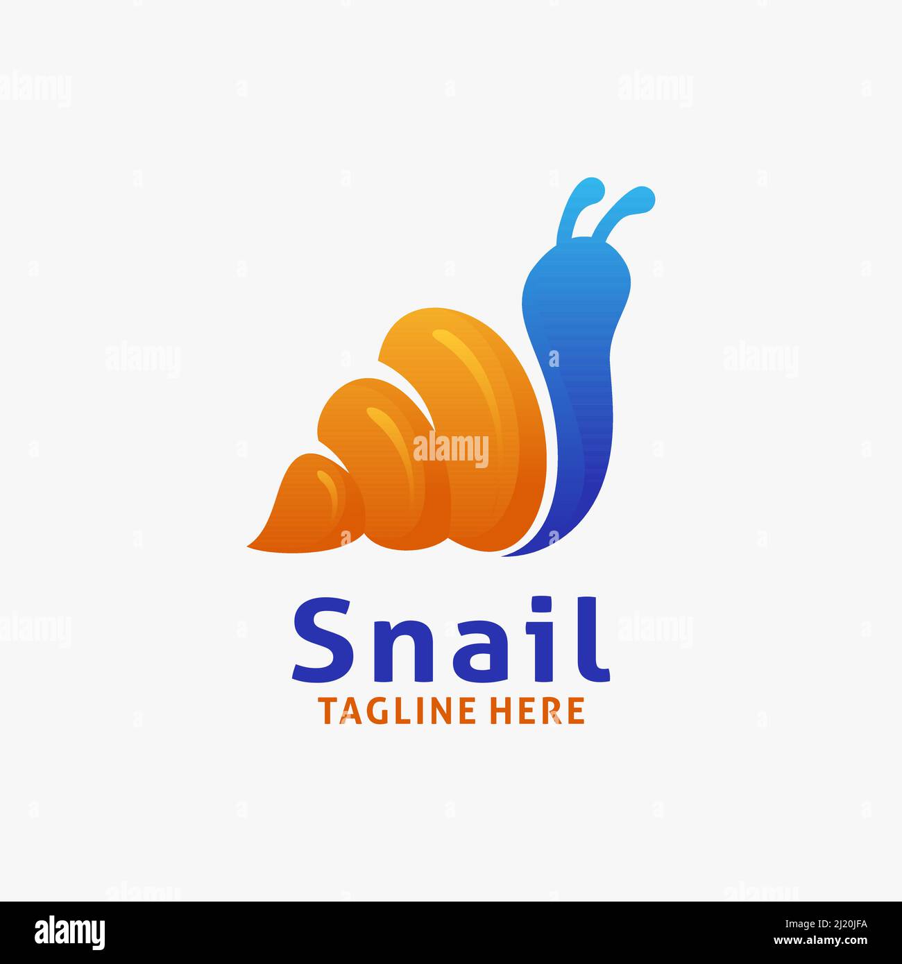 Creative snail logo design inspiration Stock Vector Image & Art - Alamy