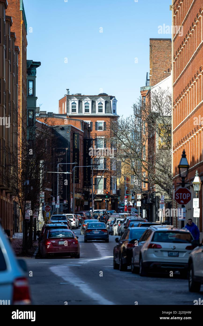 Boston streetscape hi-res stock photography and images - Alamy