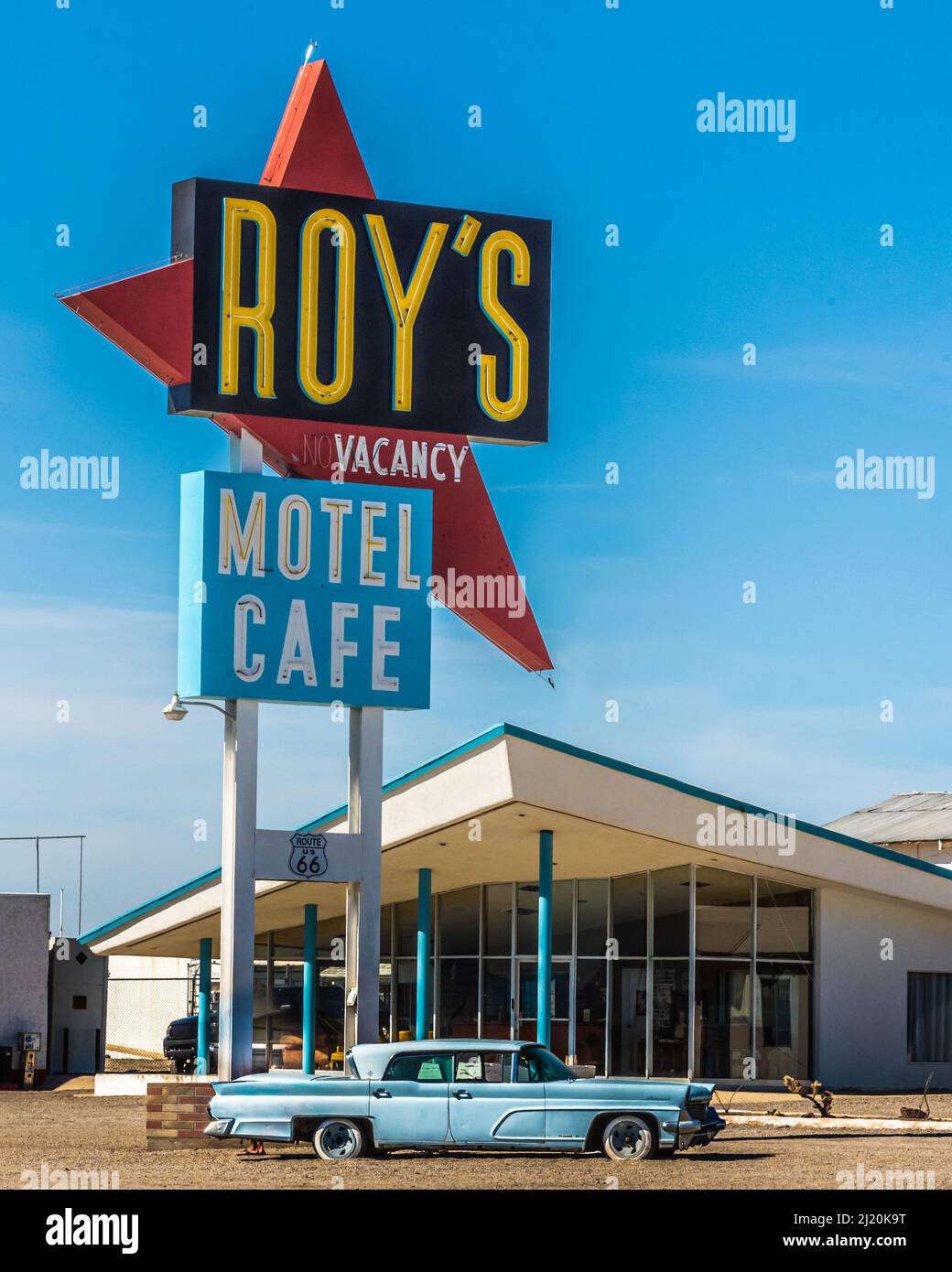 Mojave Desert, California, USA - October 30th 2021: Iconic Roys Motel ...