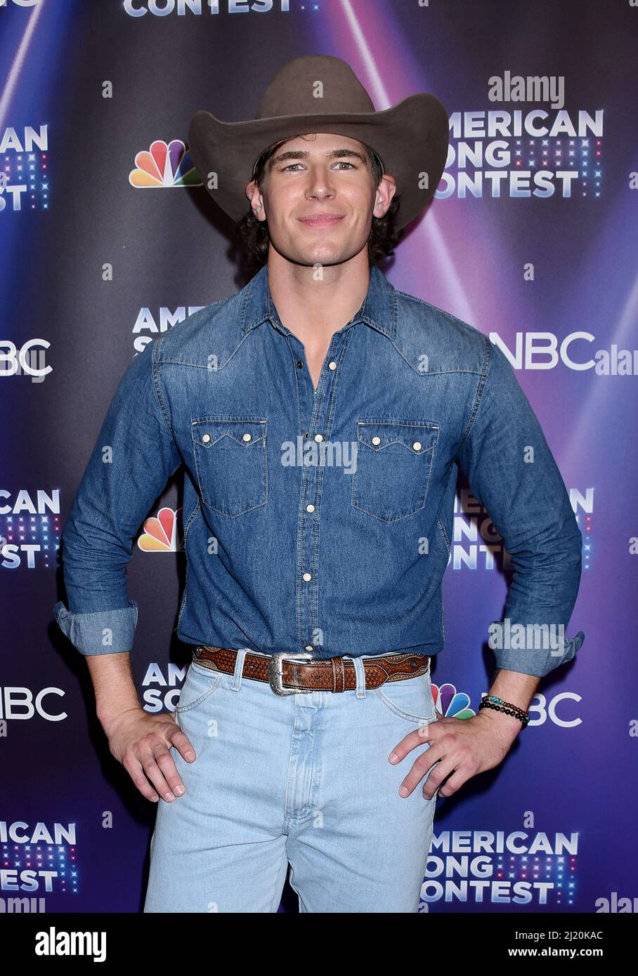 Universal City, USA. 28th Mar, 2022. Jonah Prill at the ‘American Song ...