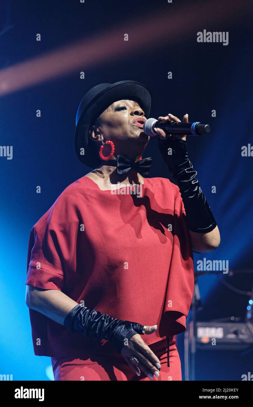 Paris, France. 26th Mar, 2022. Christiane Obydol (Zouk Machine ...