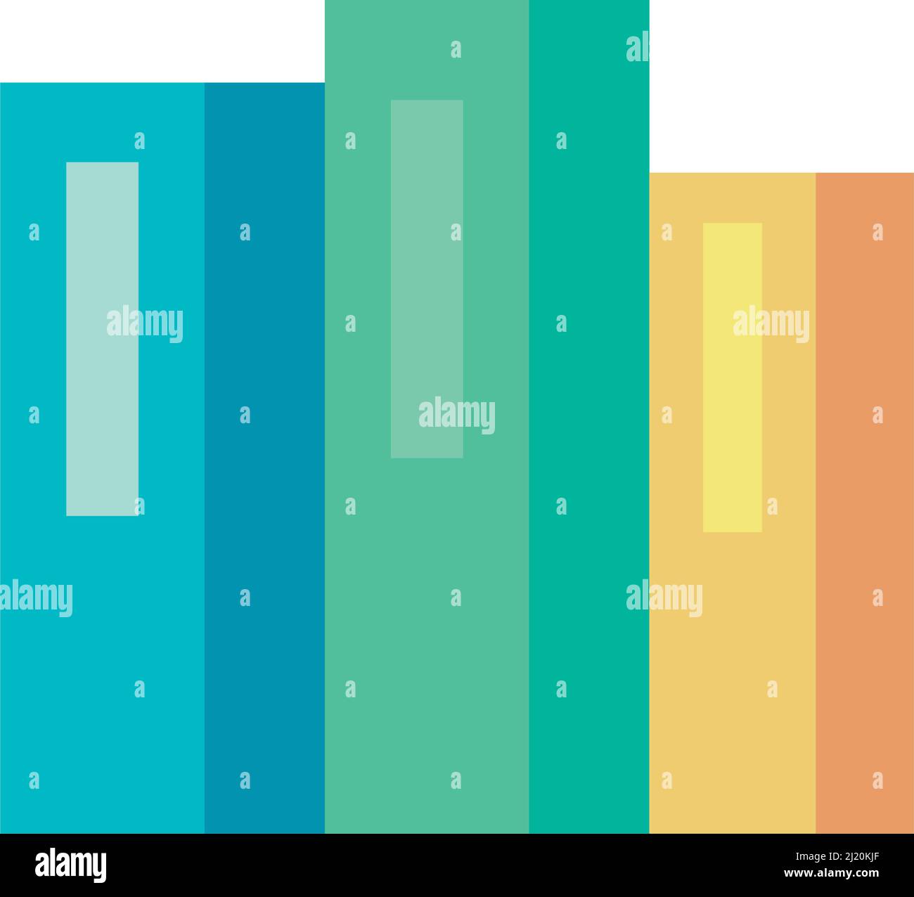 three text books icons Stock Vector Image & Art - Alamy