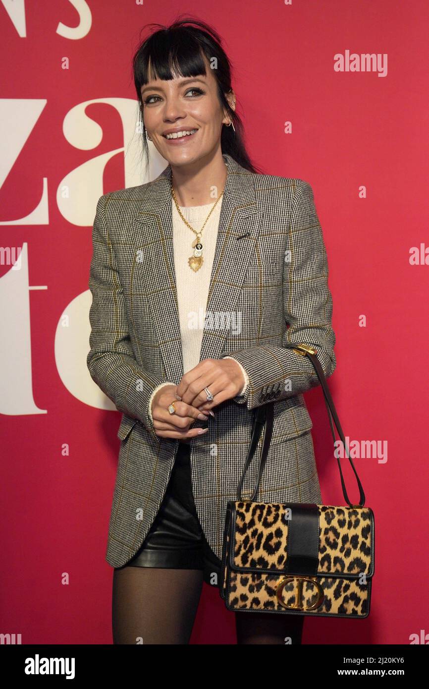 New York, NY, USA. 28th Mar, 2022. Lily Allen in attendance for PLAZA ...