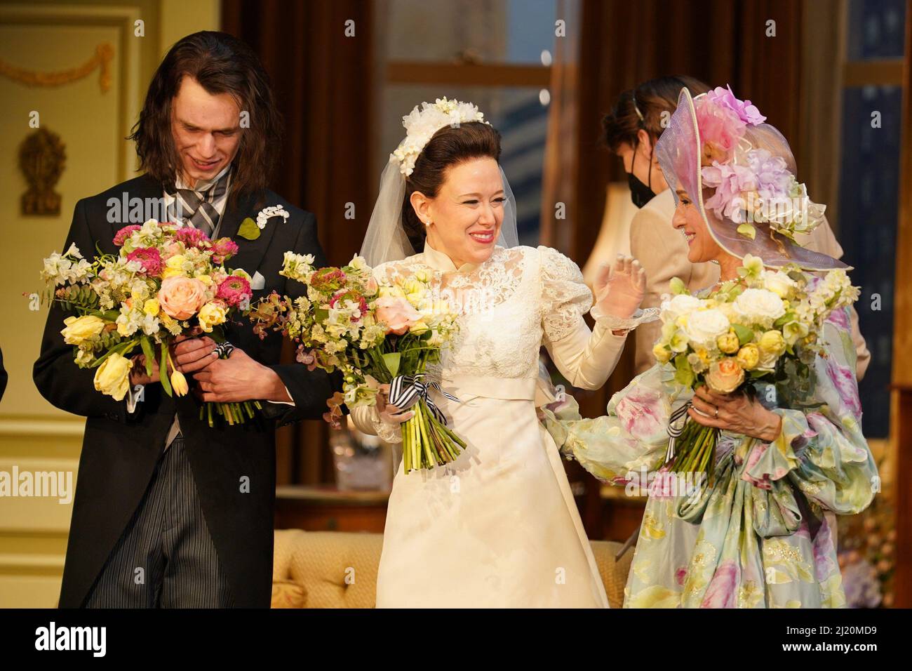 New York, NY, USA. 28th Mar, 2022. Eric Wiegand, Molly Ranson, Sarah ...