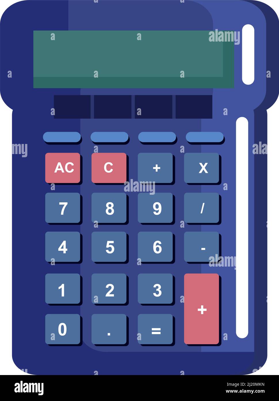 calculator math device Stock Vector Image & Art - Alamy