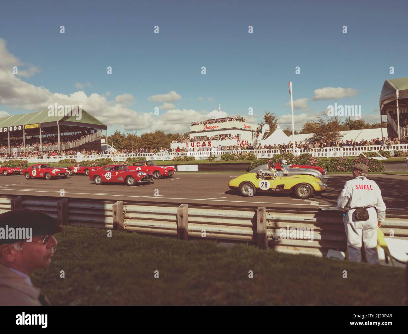 2015 Goodwood Revival at Goodwood motor racing circuit West Sussex UK ...