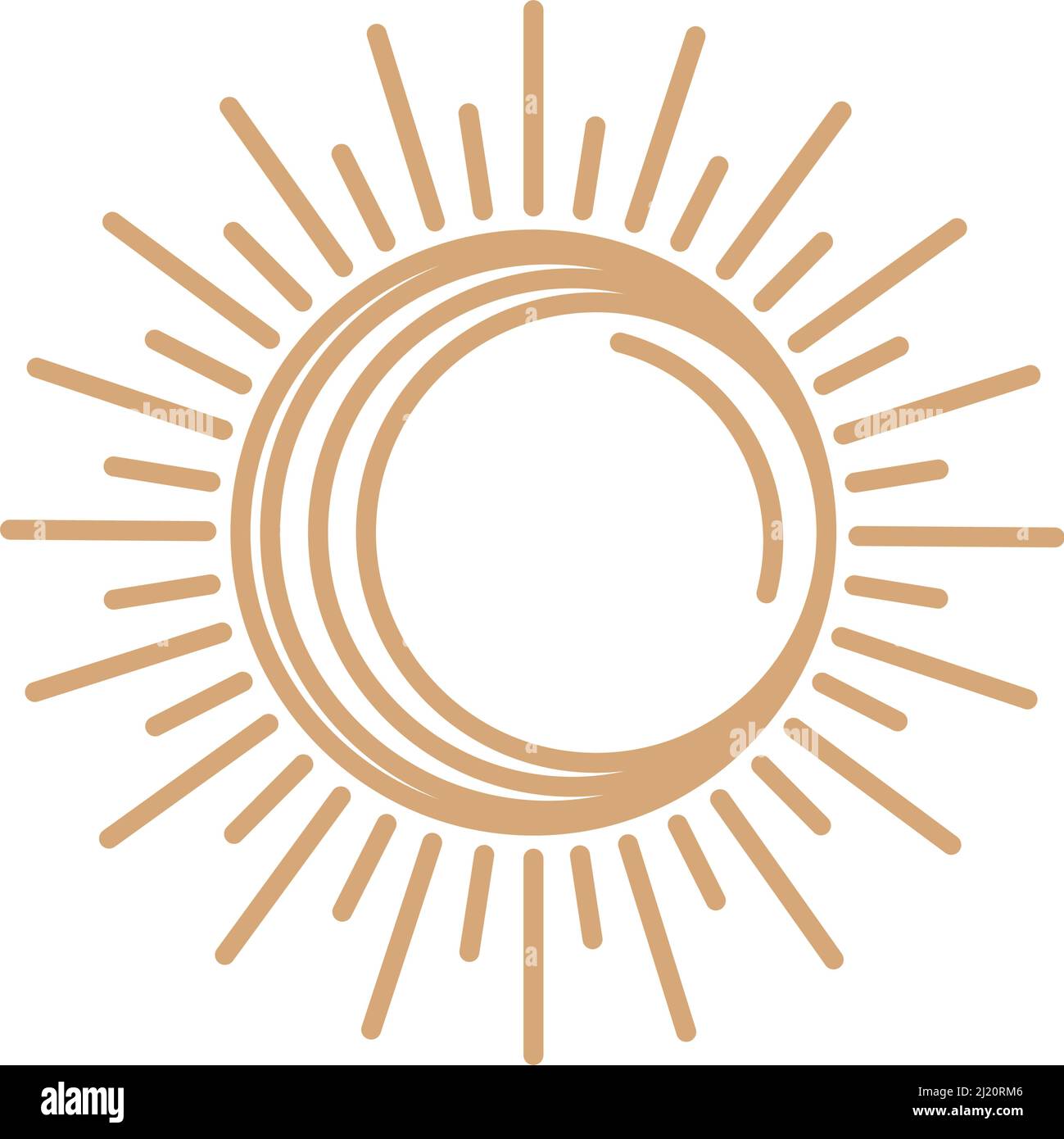 golden magic sun graphic Stock Vector Image & Art - Alamy