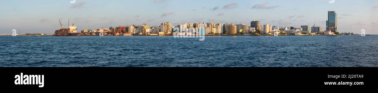 Male harbour in maldives hi-res stock photography and images - Alamy