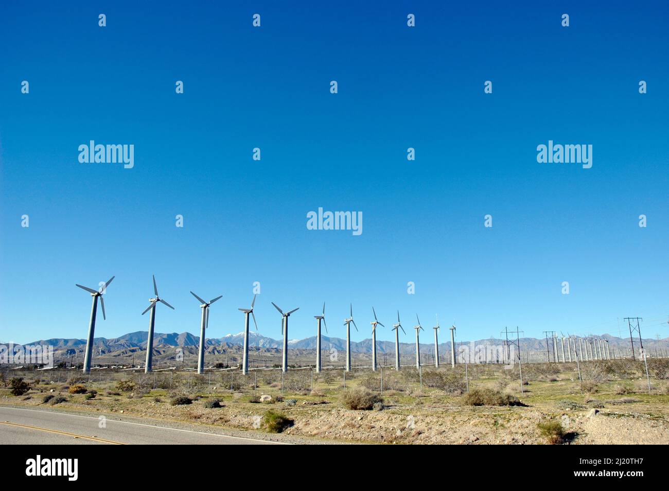 Banning pass wind farm hi-res stock photography and images - Alamy