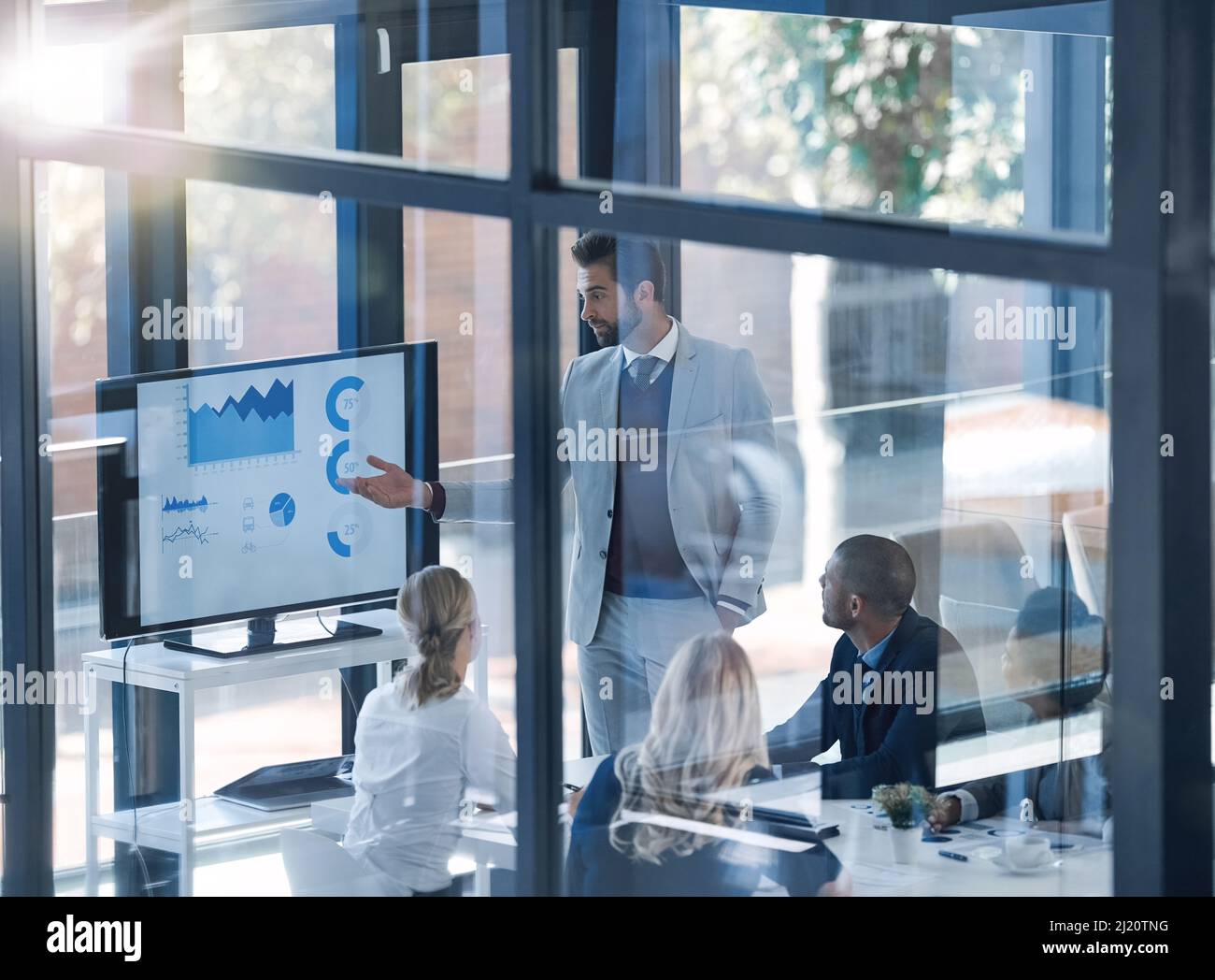 Presenting information hi-res stock photography and images - Alamy