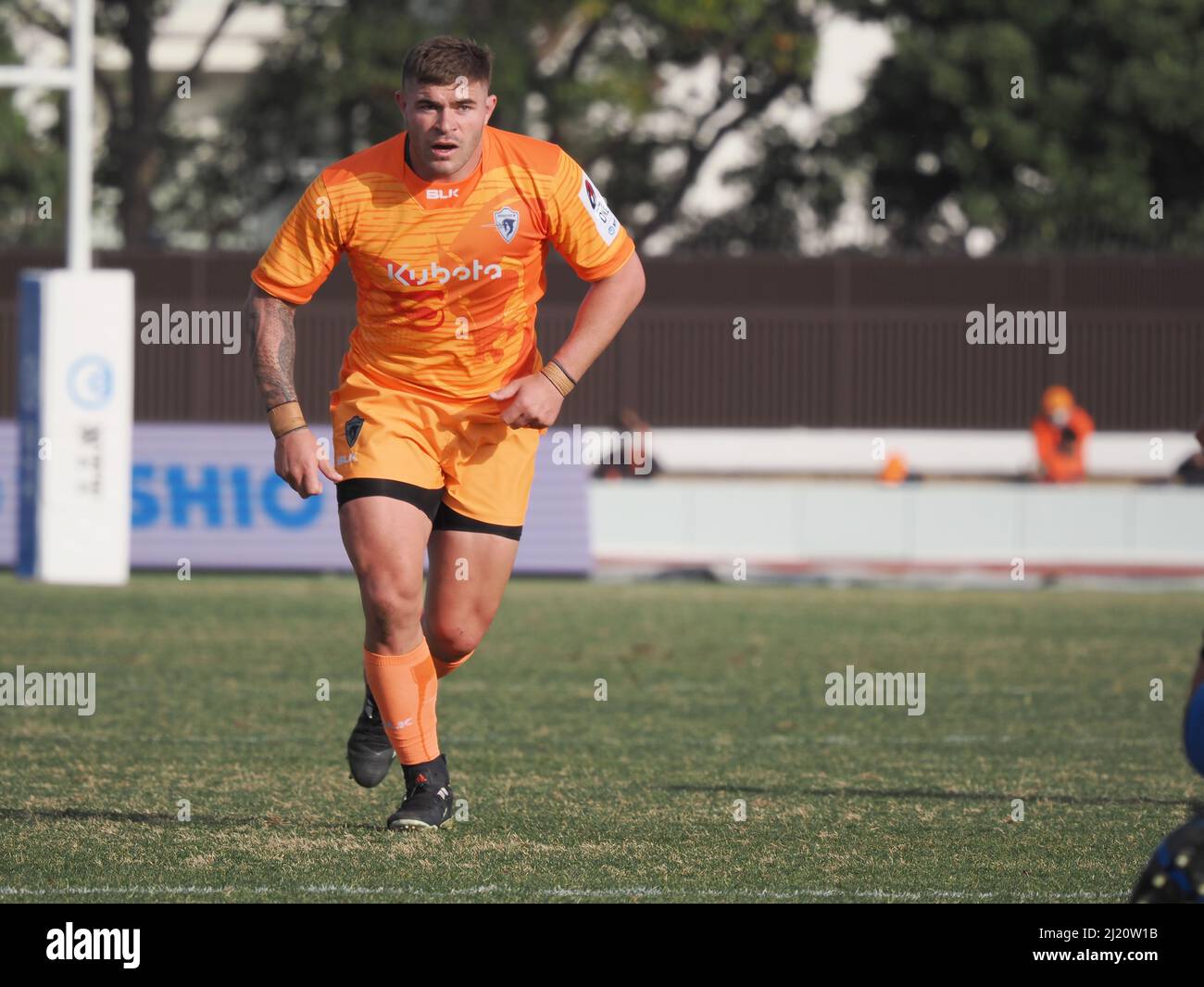 Malcolm Marx of Spears during the 2022 Japan Rugby League One match ...